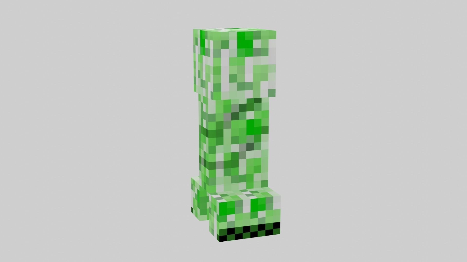 Minecraft Creeper 3D model | CGTrader