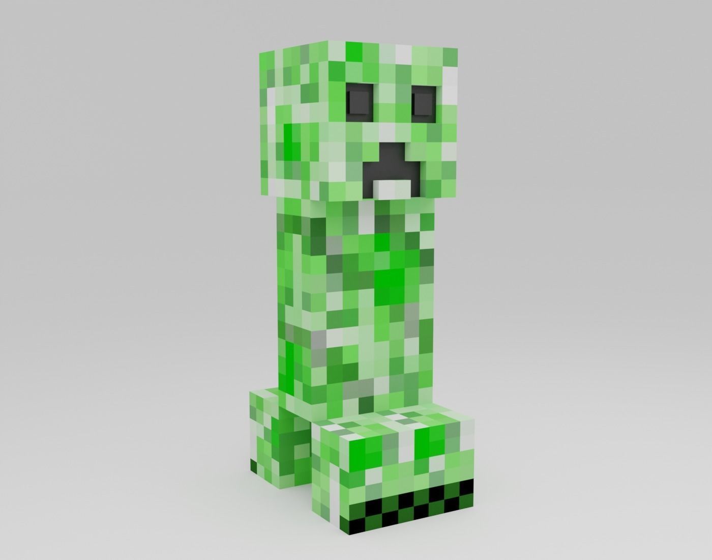 Minecraft Creeper 3D model | CGTrader