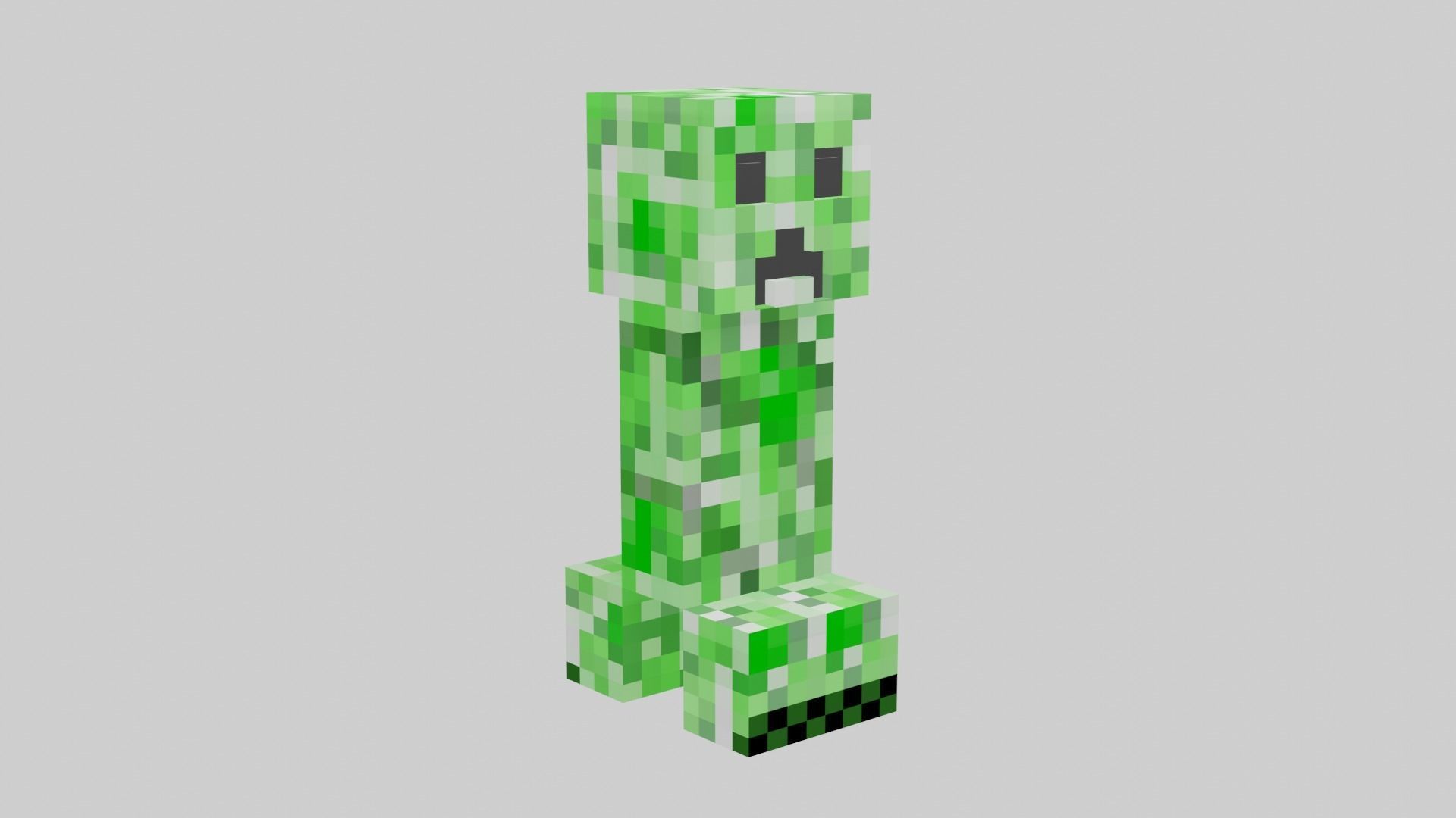Minecraft Creeper 3D model | CGTrader
