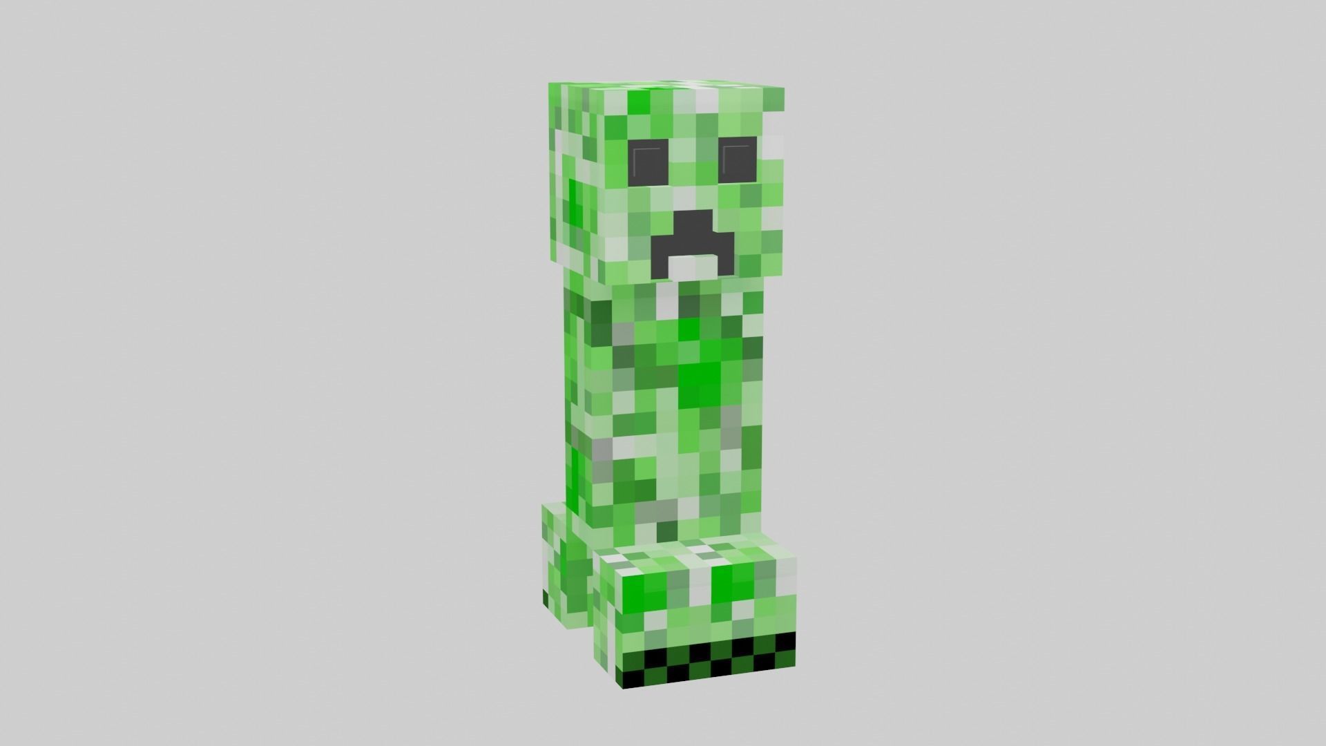 Minecraft Creeper 3D model | CGTrader