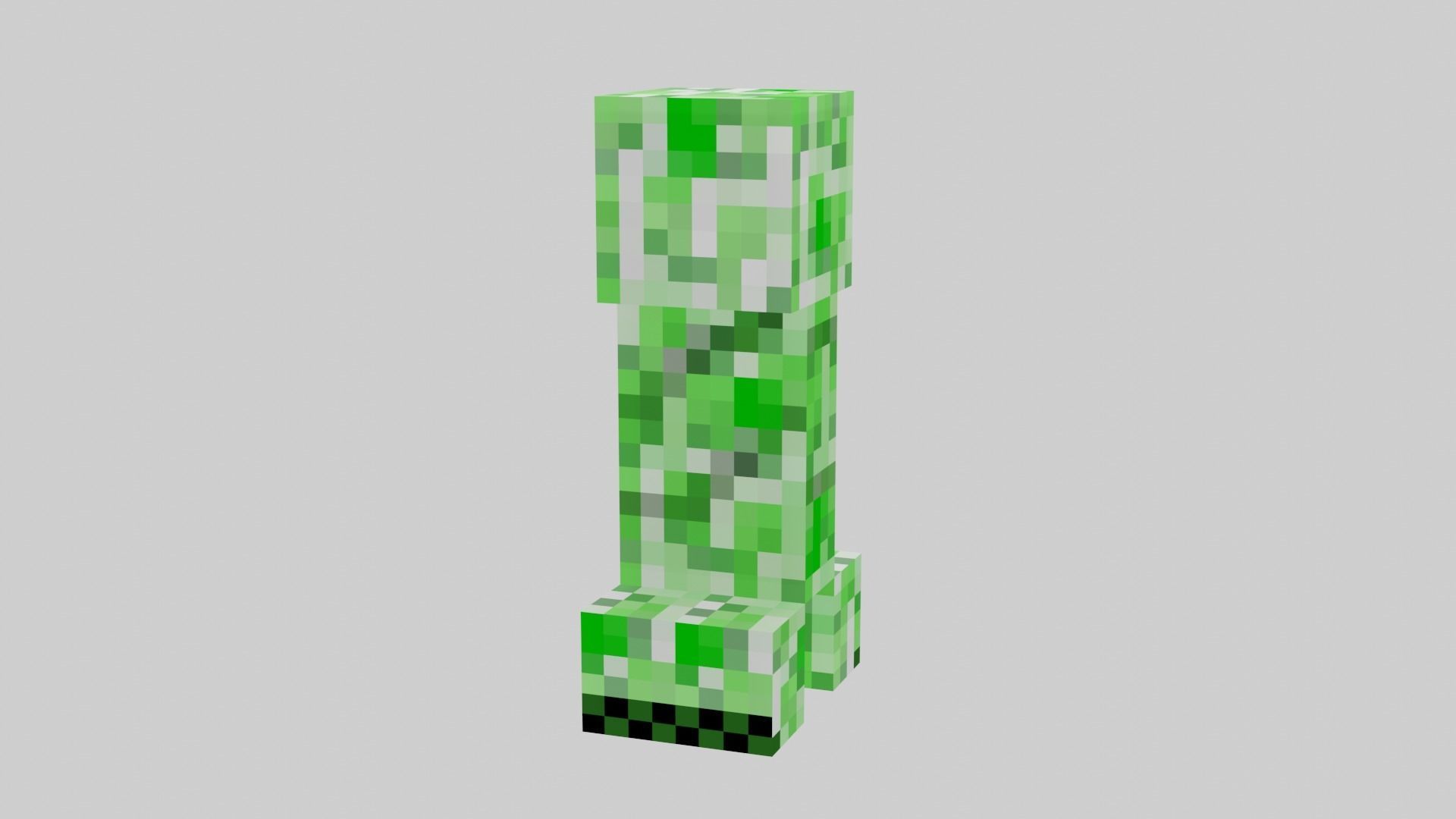 Minecraft Creeper 3D model | CGTrader