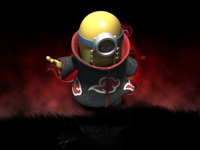 MINION PAIN AKATSUKI COSPLAY 3D model 3D printable | CGTrader
