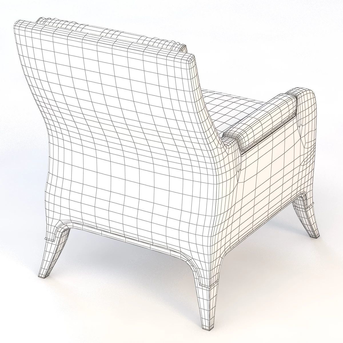 Giles Chair 3D model | CGTrader