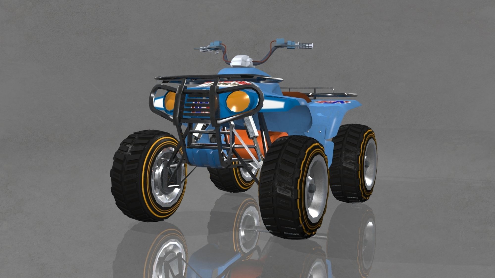 3D model Buggy Car Game Ready VR / AR / low-poly | CGTrader