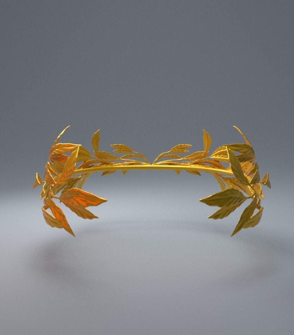 Leaf Circlet Crown free 3D model | CGTrader