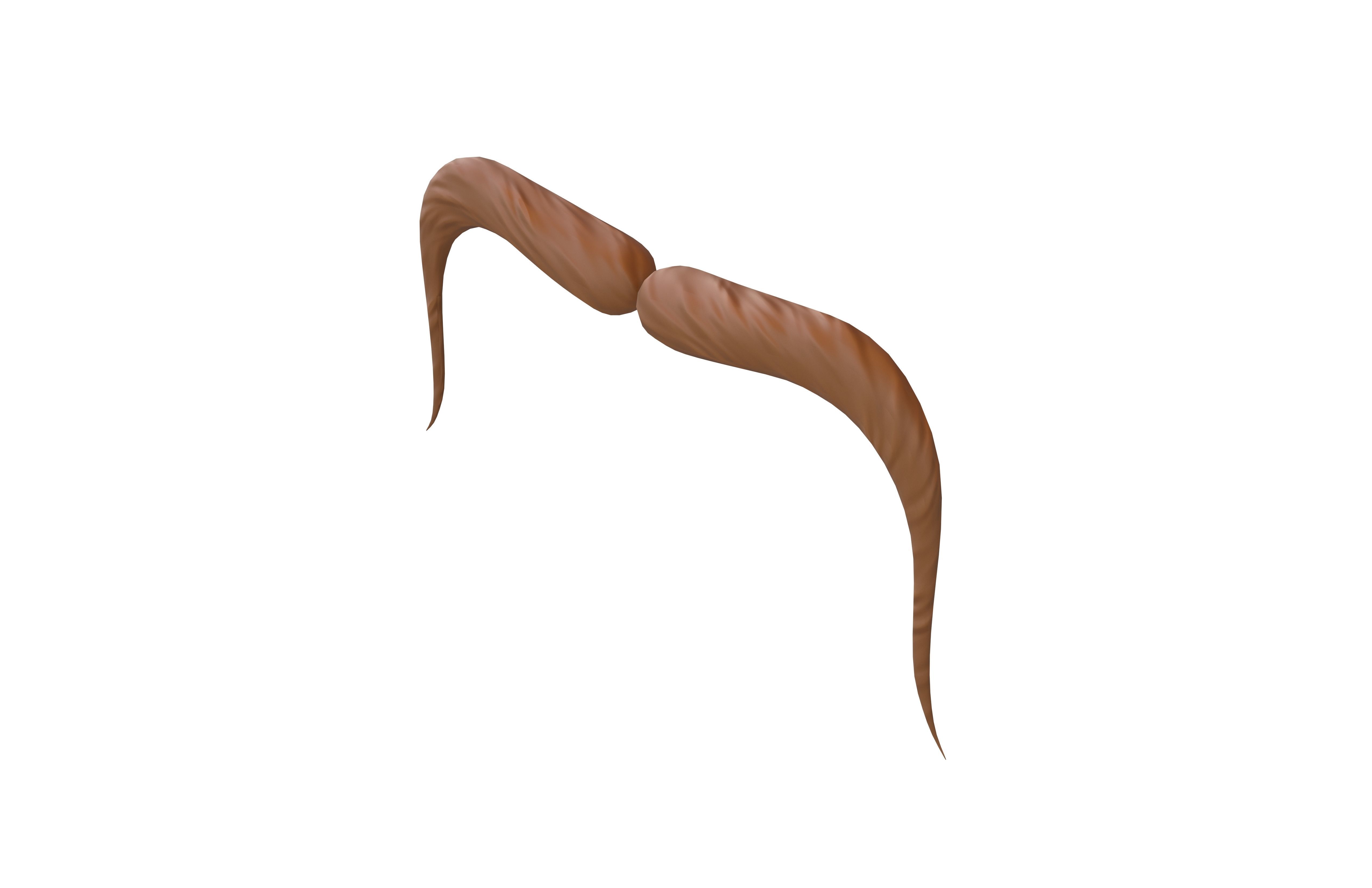 3D model Cartoon Mustache v2 002 VR / AR / low-poly | CGTrader