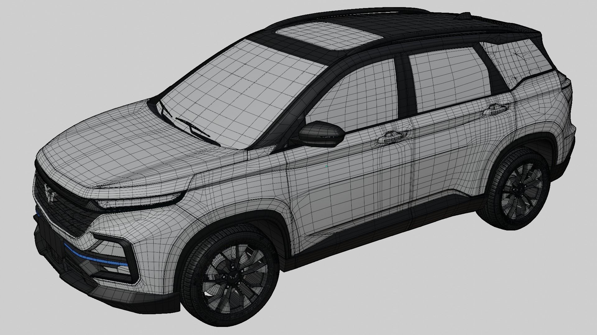 Wuling Almaz 3D model | CGTrader