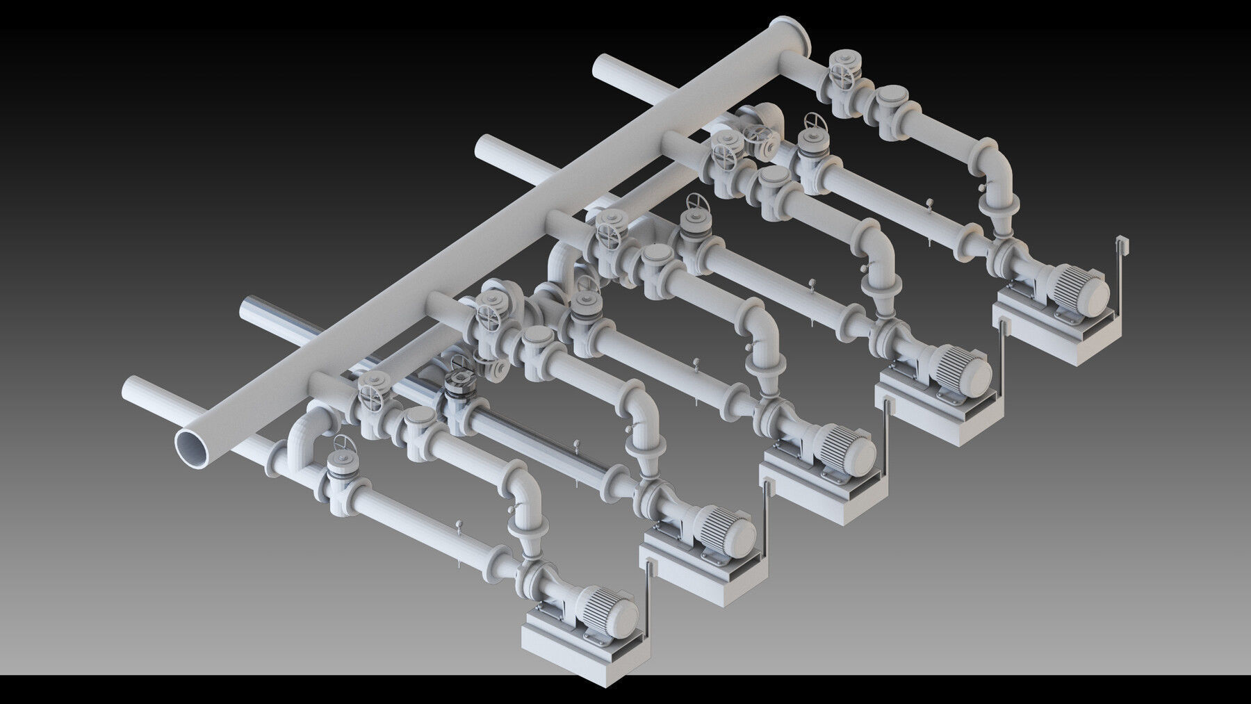 3D model 13 Factory Collection Props- High detail 3d models- Vol 11 VR ...