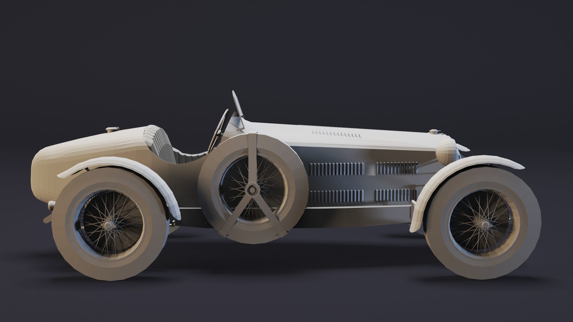3D model 7- Classic Cars- High detail 3d models VR / AR / low-poly ...