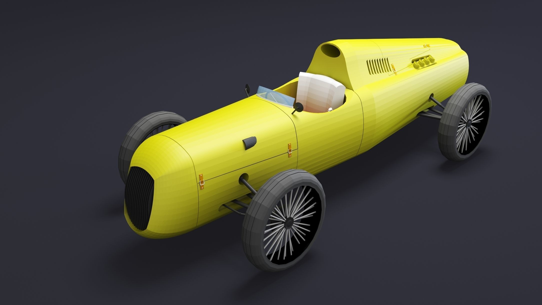 3D model 7- Classic Cars- High detail 3d models VR / AR / low-poly ...