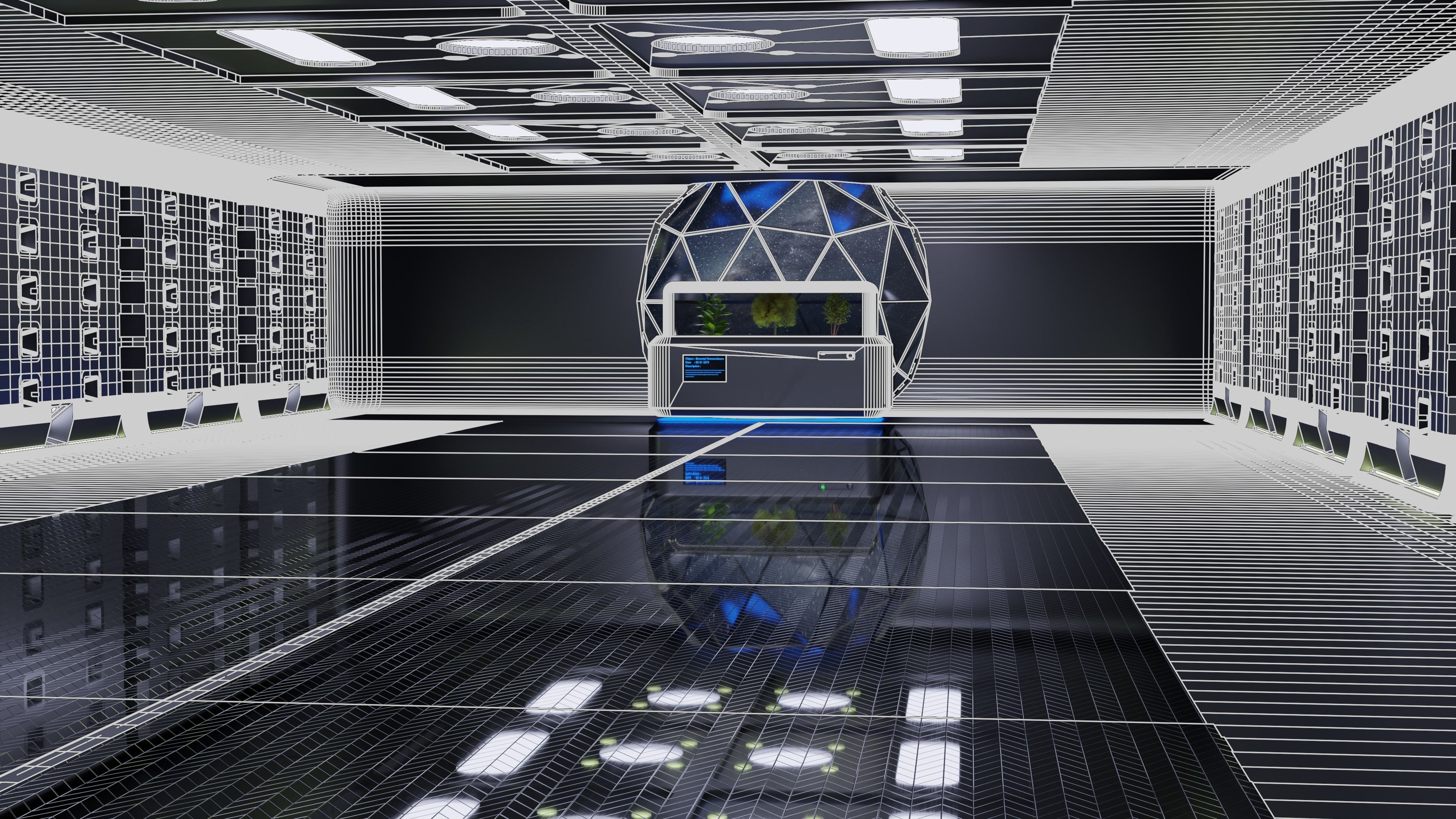 SPACE LAB 3D model animated | CGTrader