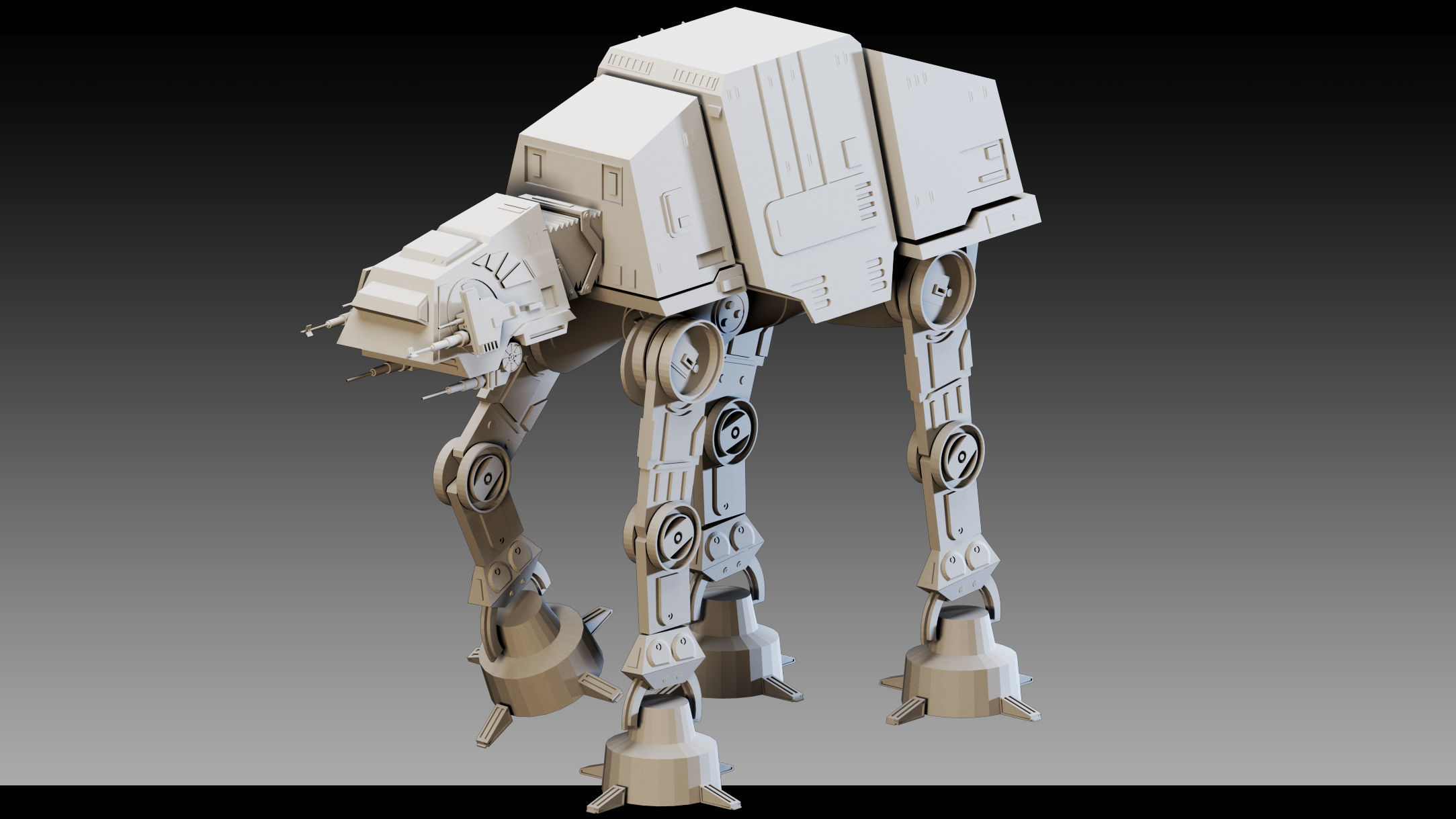 3D model 6 Creature Robots- High detail 3d models VR / AR / low-poly ...
