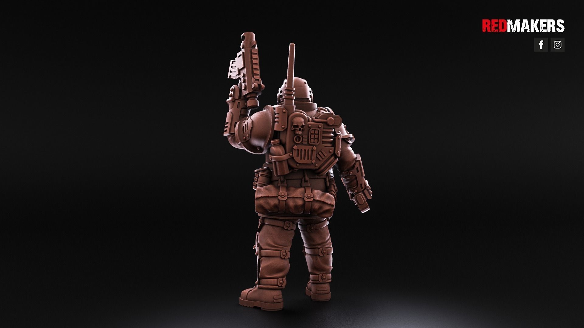 Shock Troops - Elite Squad of the Imperial Force 3D model 3D printable | CGTrader