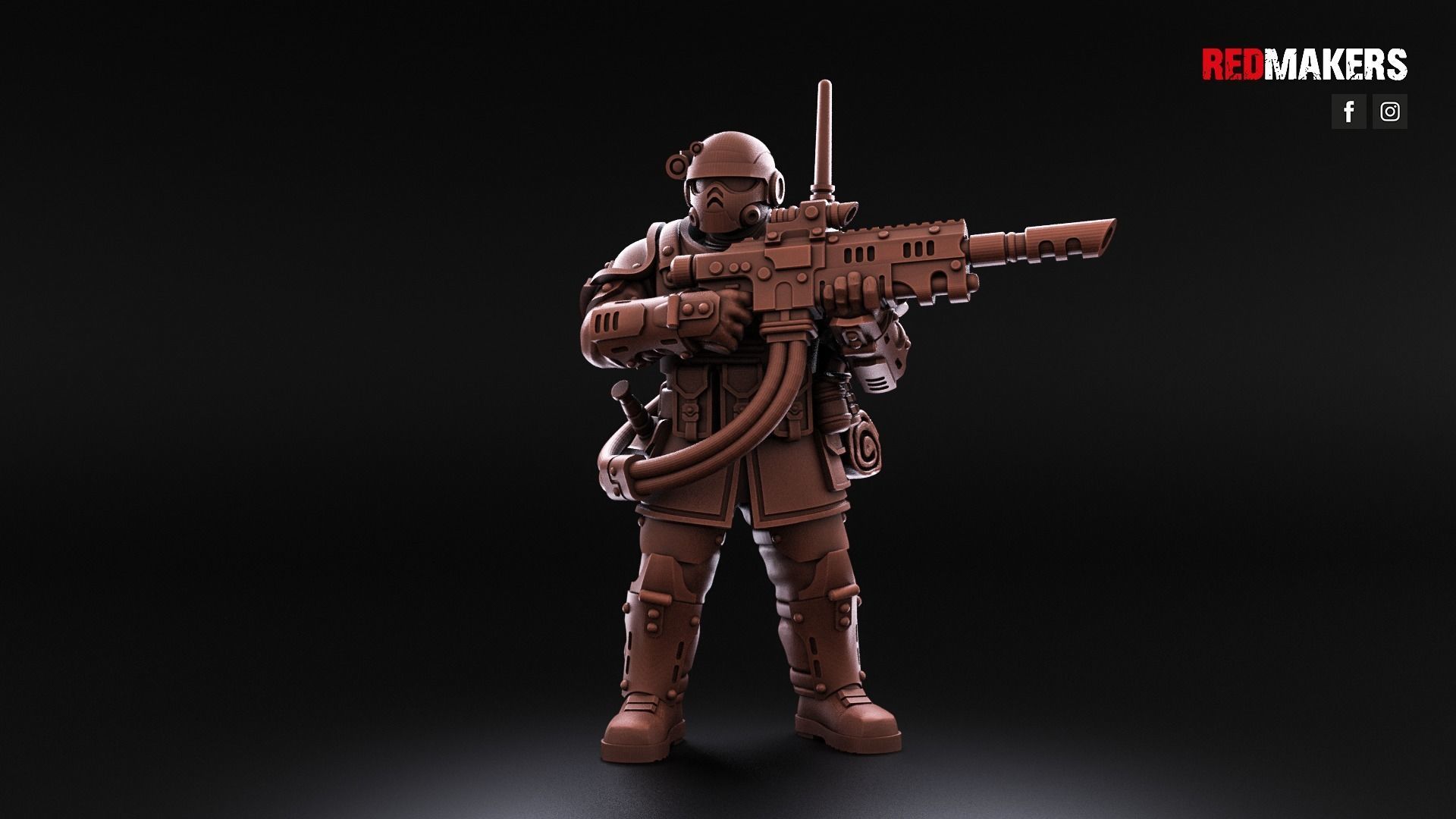 Shock Troops - Elite Squad of the Imperial Force 3D model 3D printable | CGTrader