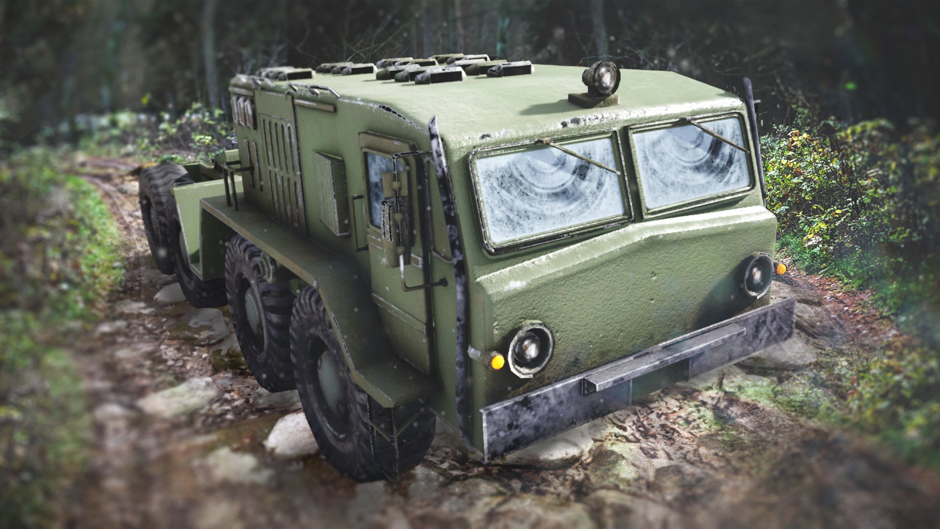 3D model Functional - 4 Russian Military Vehicles 6 Versions per ...