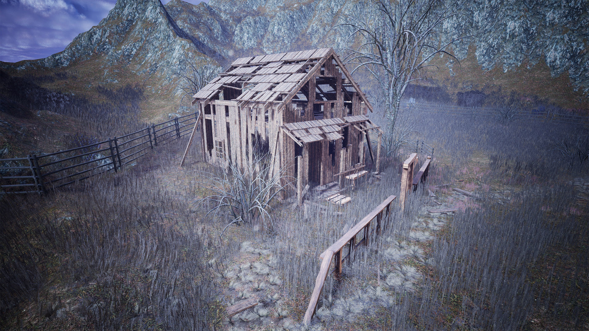 3D model Wooden Shack 250 Assets VR / AR / low-poly | CGTrader