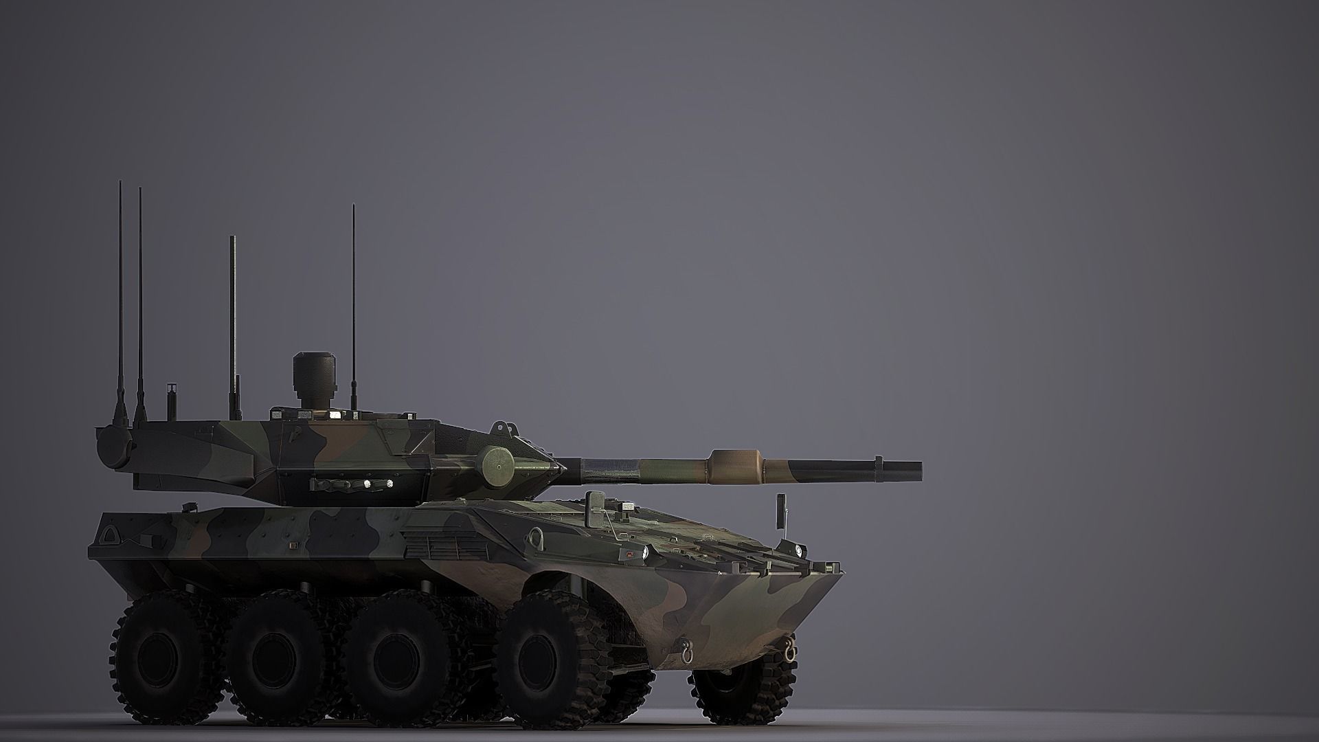 3D model Centauro II VR / AR / low-poly | CGTrader