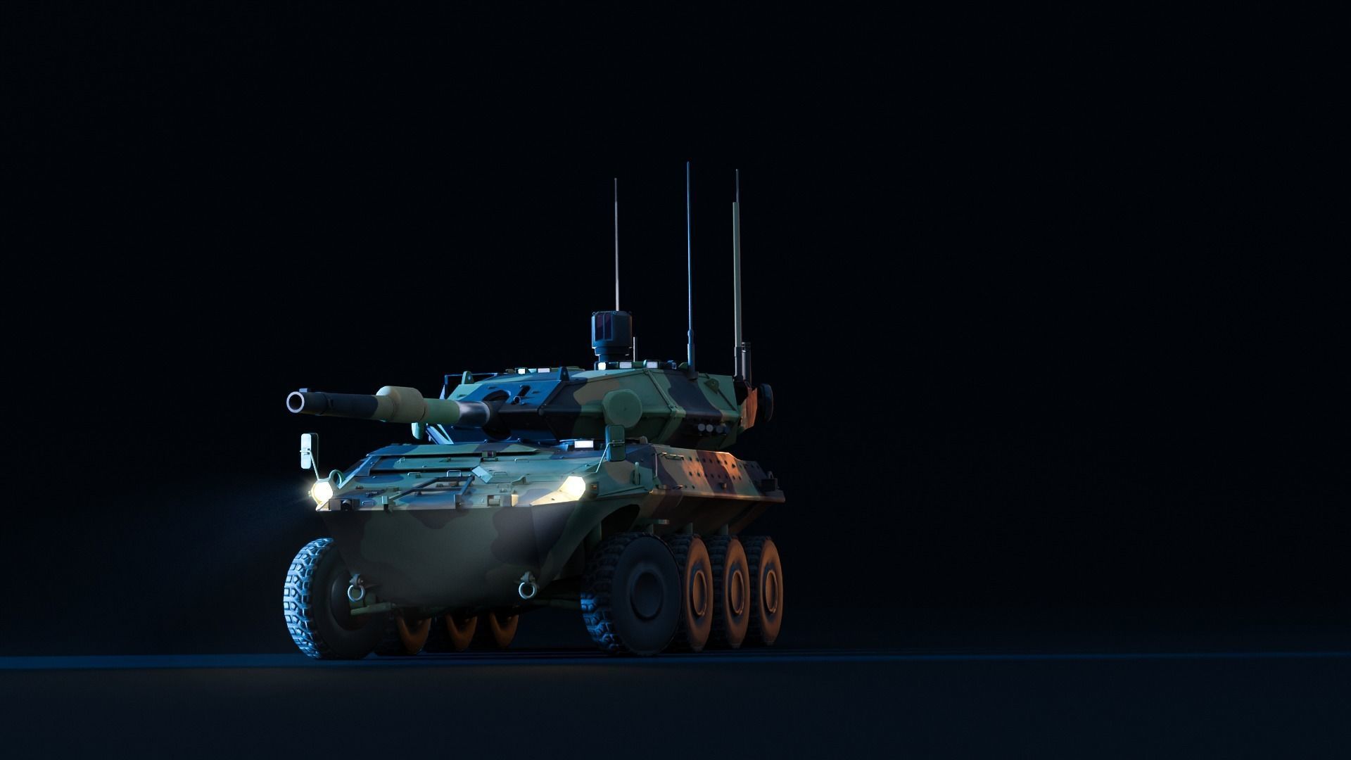 3D model Centauro II VR / AR / low-poly | CGTrader
