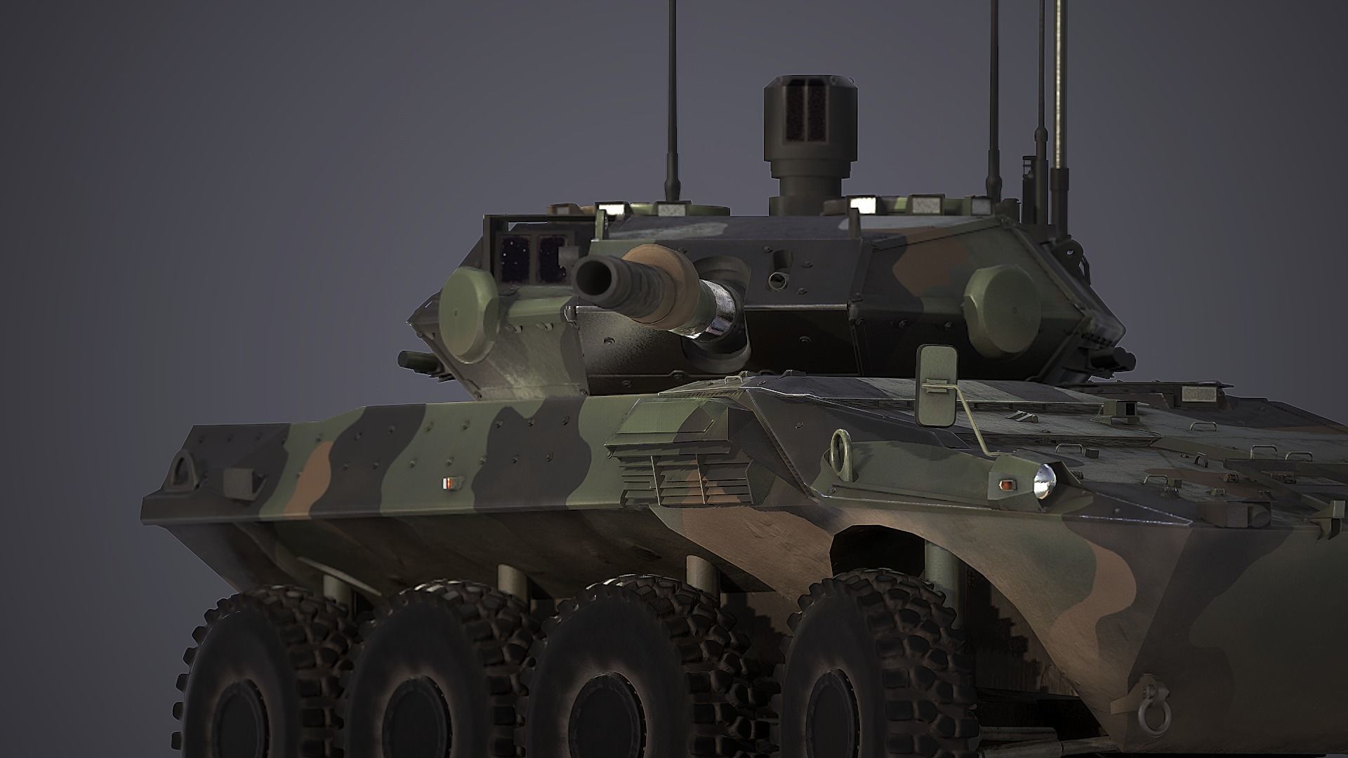 3D model Centauro II VR / AR / low-poly | CGTrader