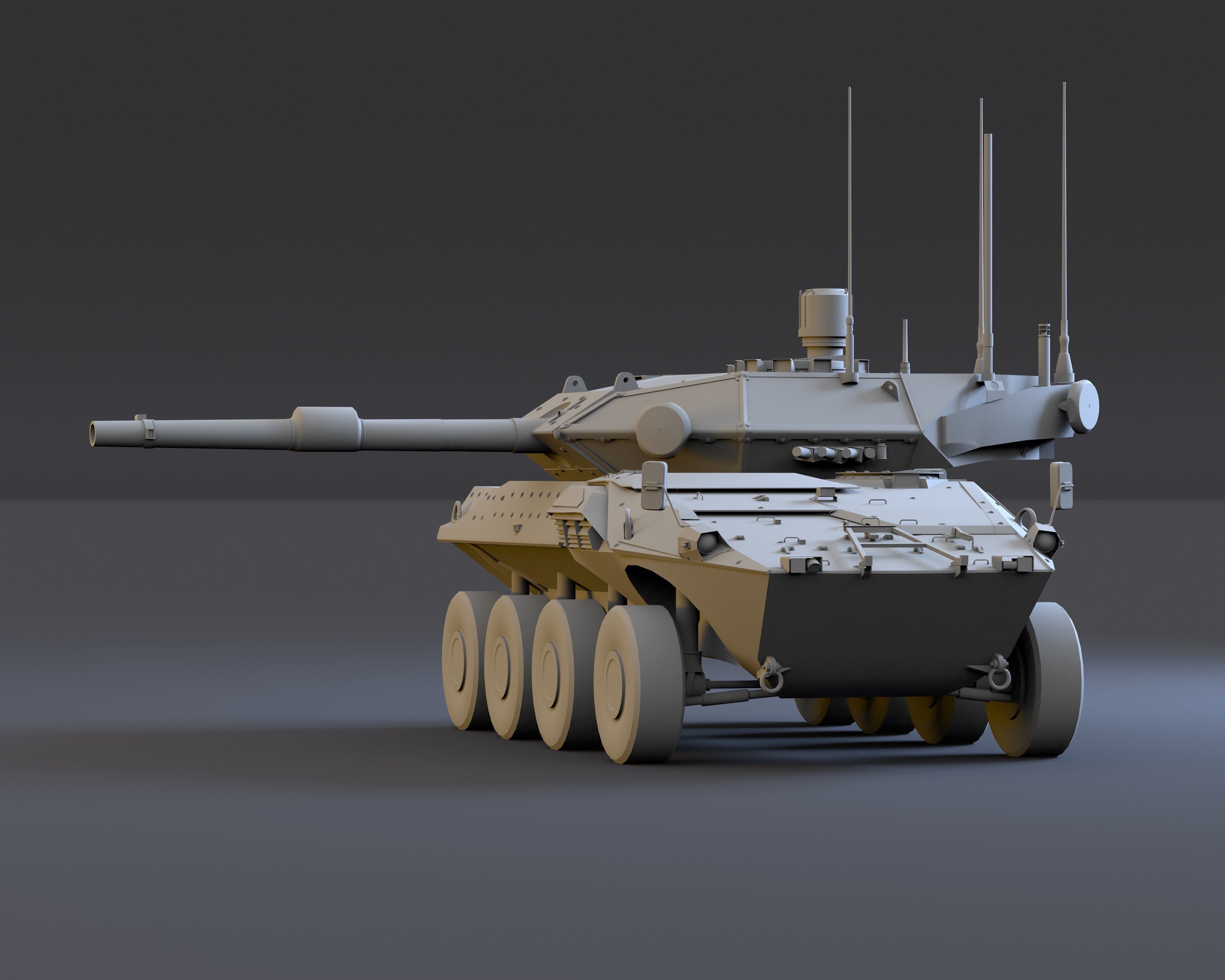 3D model Centauro II VR / AR / low-poly | CGTrader