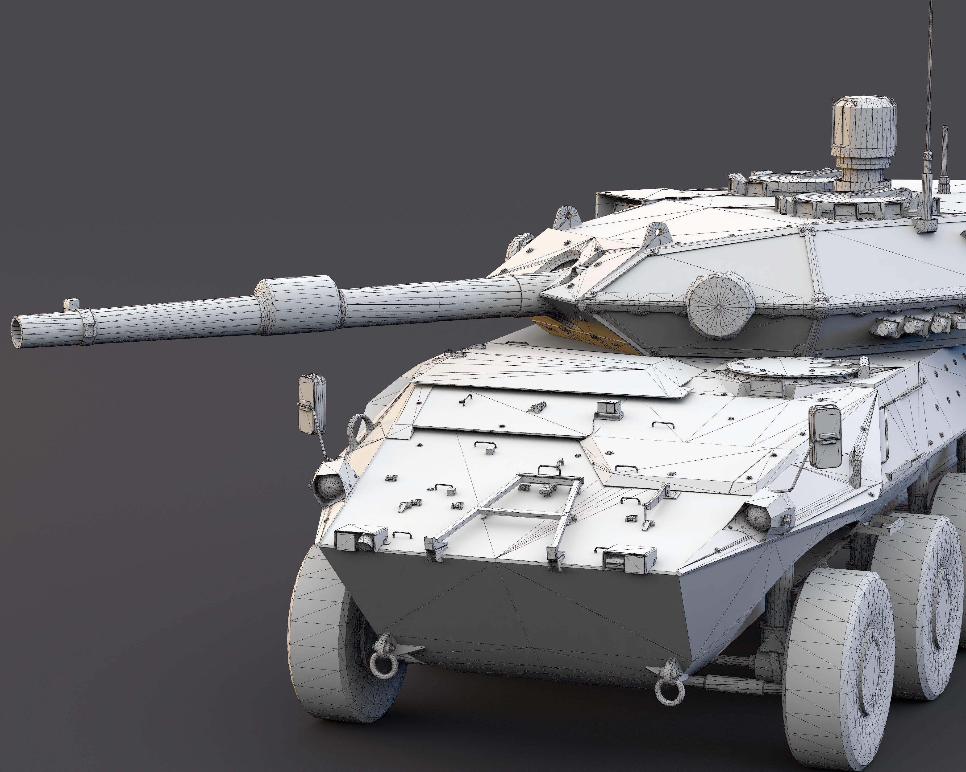 3D model Centauro II VR / AR / low-poly | CGTrader