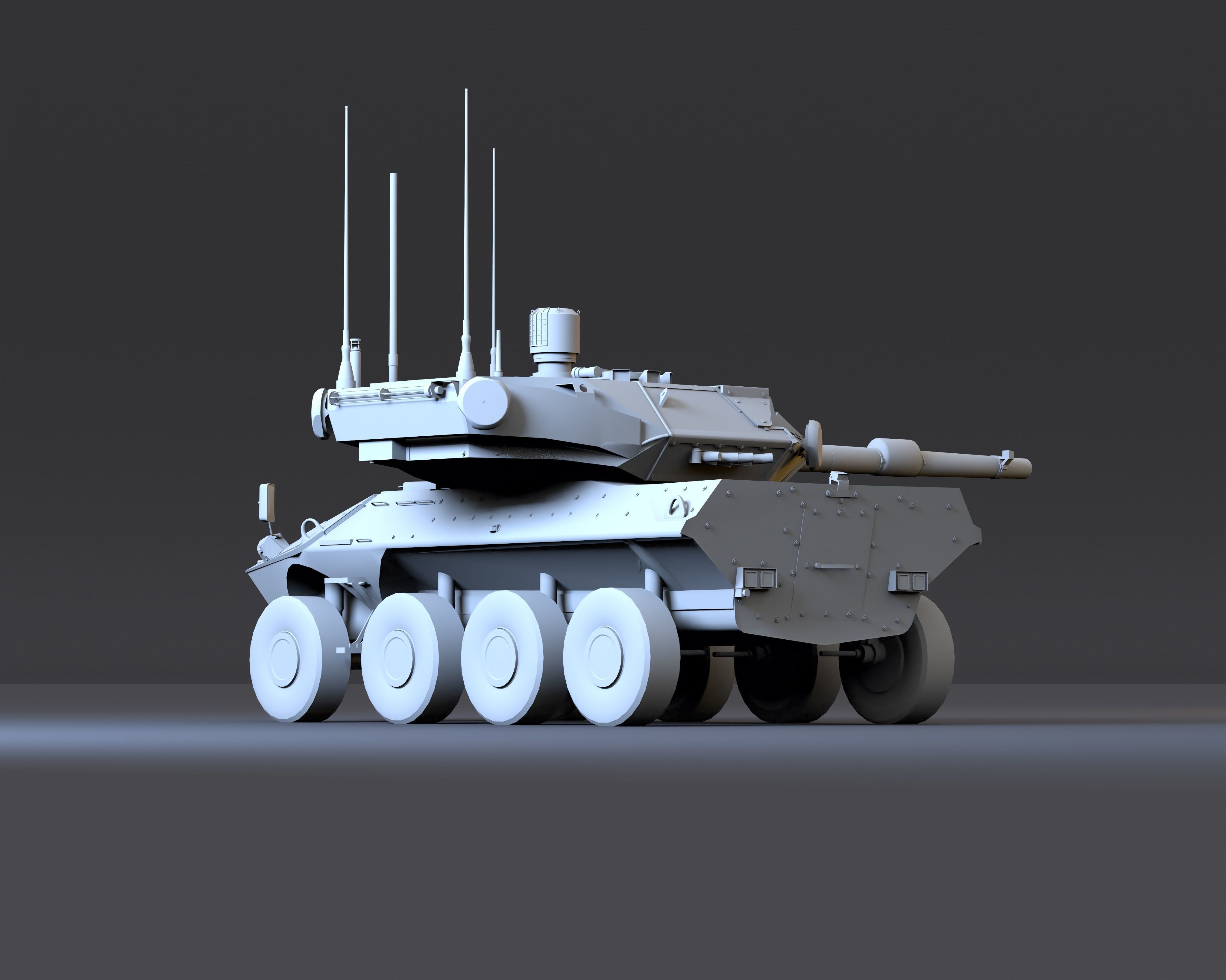 3D model Centauro II VR / AR / low-poly | CGTrader