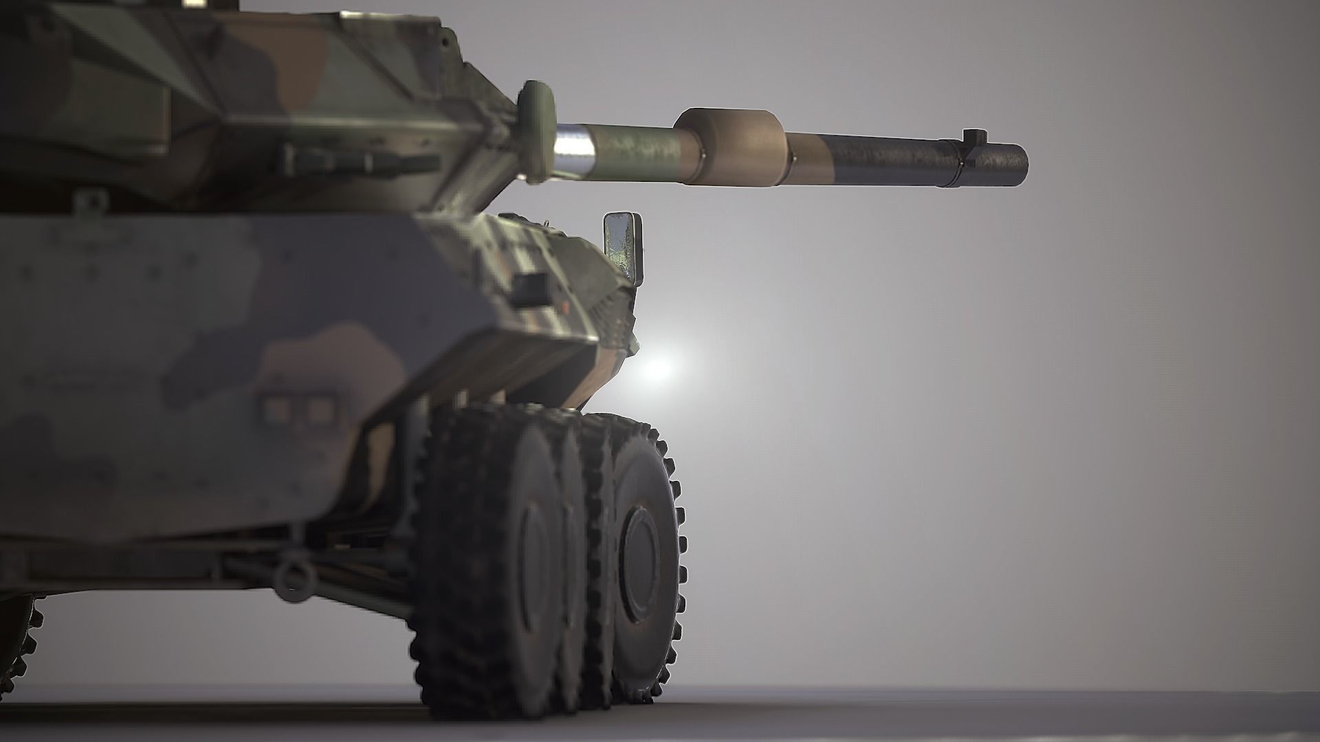 3D model Centauro II VR / AR / low-poly | CGTrader