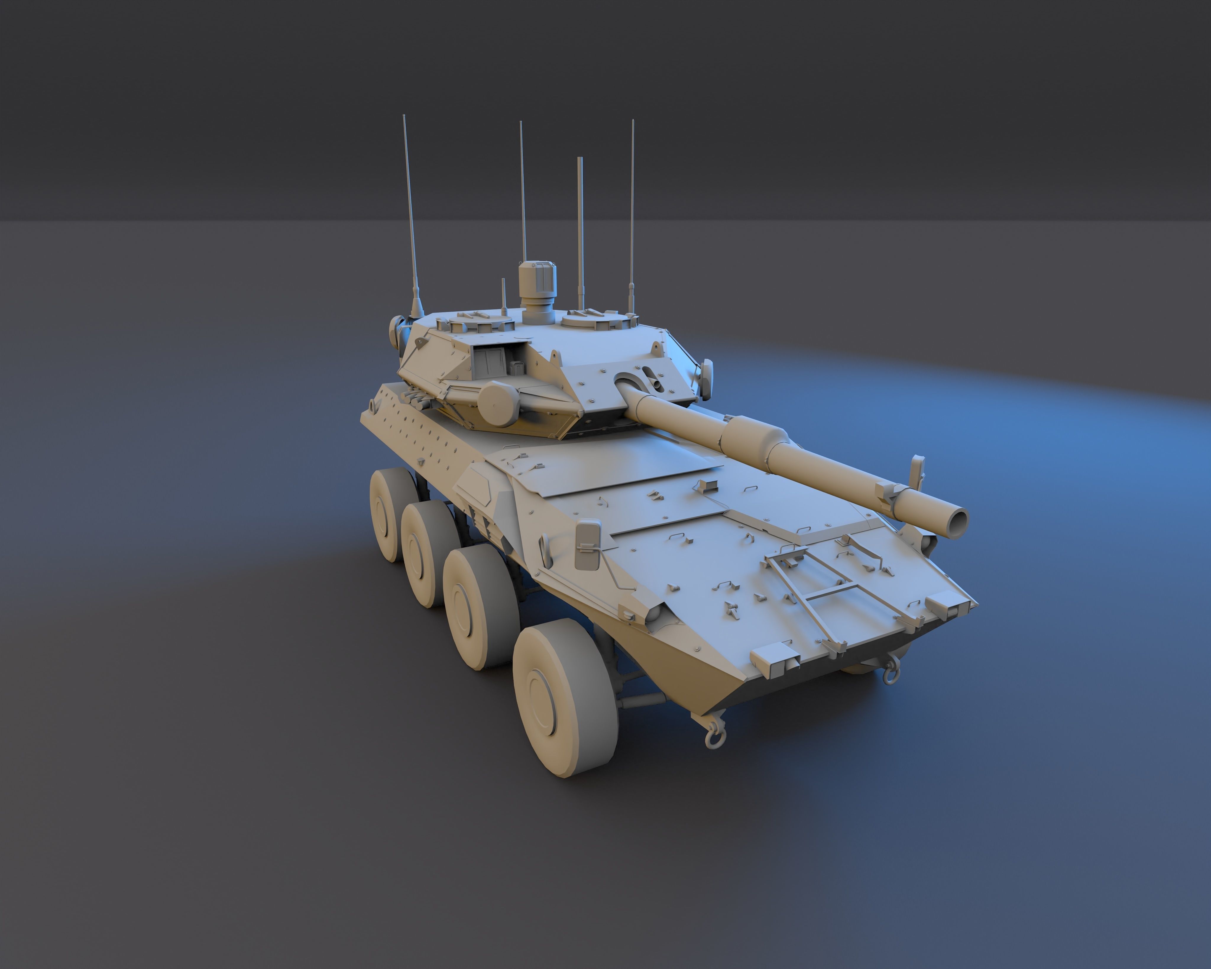 3D model Centauro II VR / AR / low-poly | CGTrader