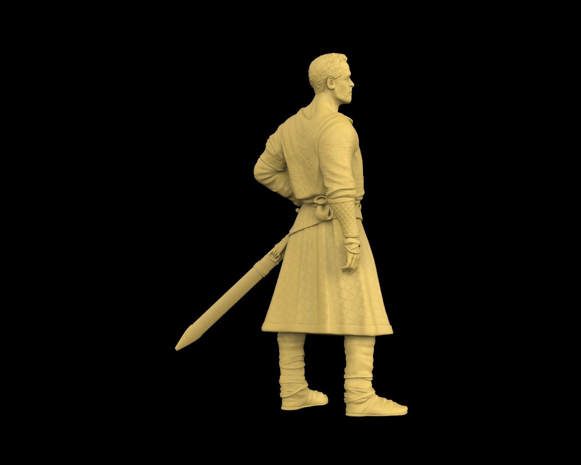 Sir Jorah Mormont 3D model 3D printable | CGTrader