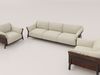 sofa set revit model 3D model | CGTrader