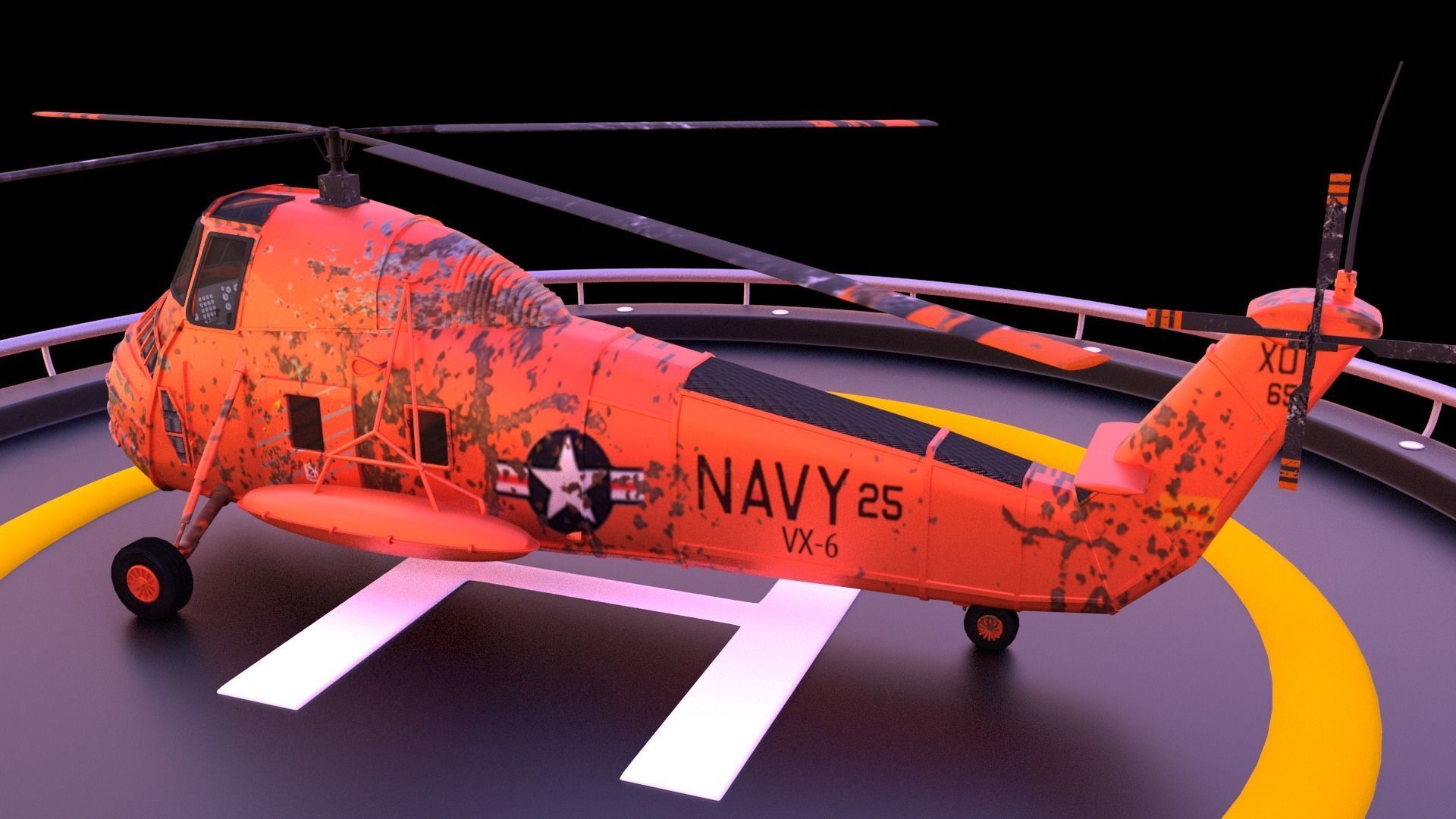 3D model Military helicopter VR / AR / low-poly | CGTrader
