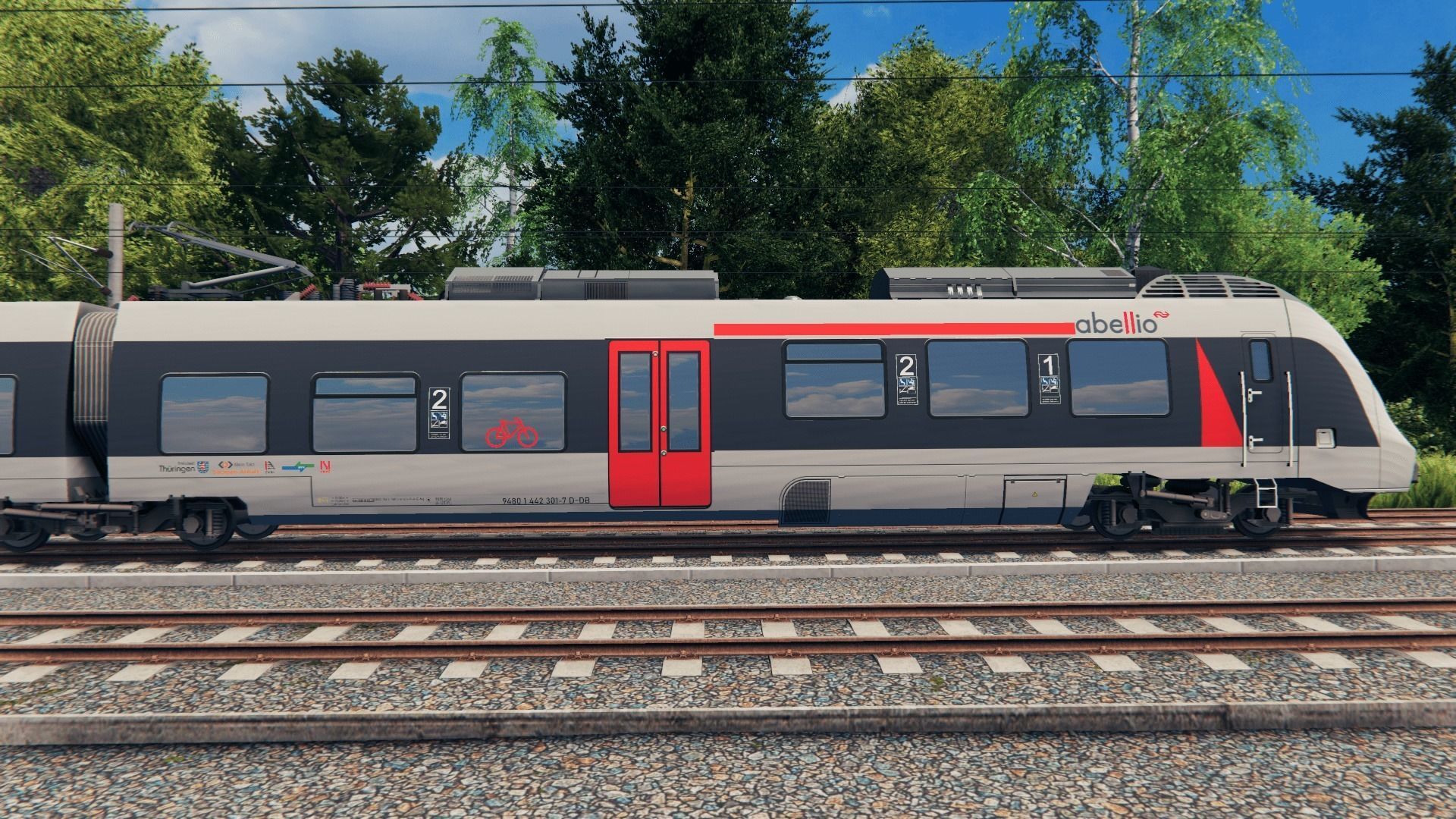 3D model Bombardier Talent 2 Abellio Livery VR / AR / low-poly | CGTrader