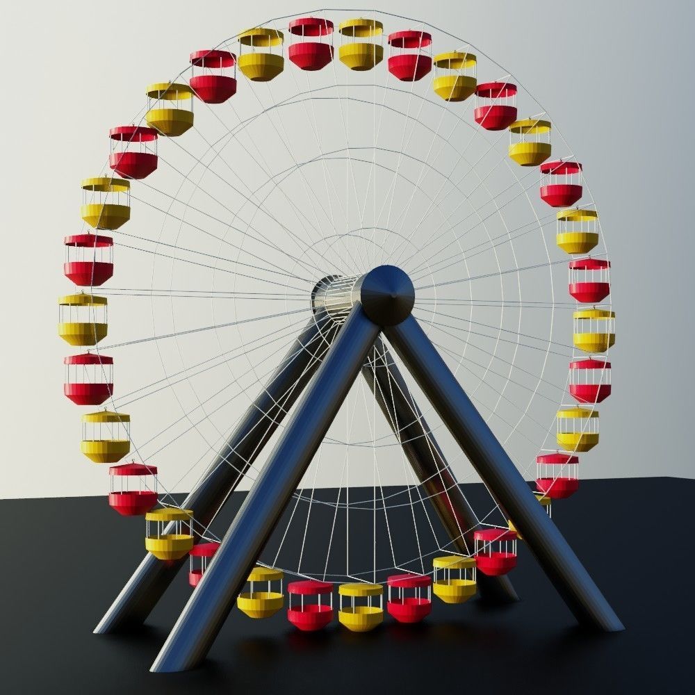 3D ferris wheel Riesenrad 3D model | CGTrader
