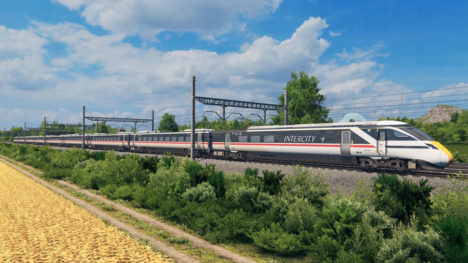 3D model British Rail Class 800 - Fictional Swallow Livery VR / AR ...