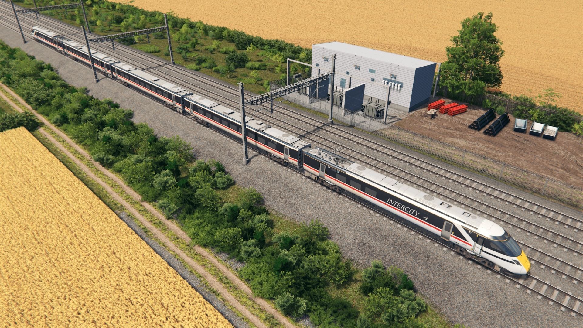 3D model British Rail Class 800 - Fictional Swallow Livery VR / AR ...