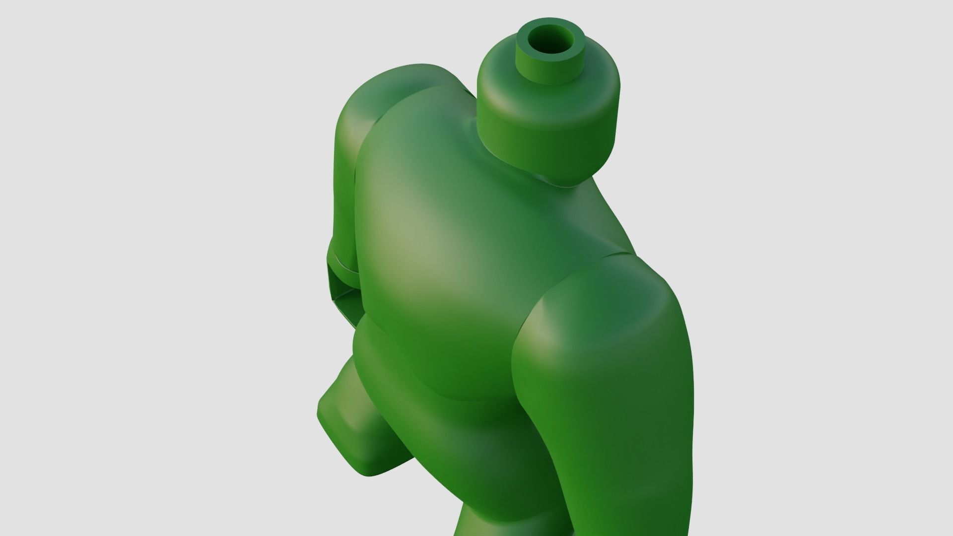 LEGO Bigfig 3D model rigged | CGTrader