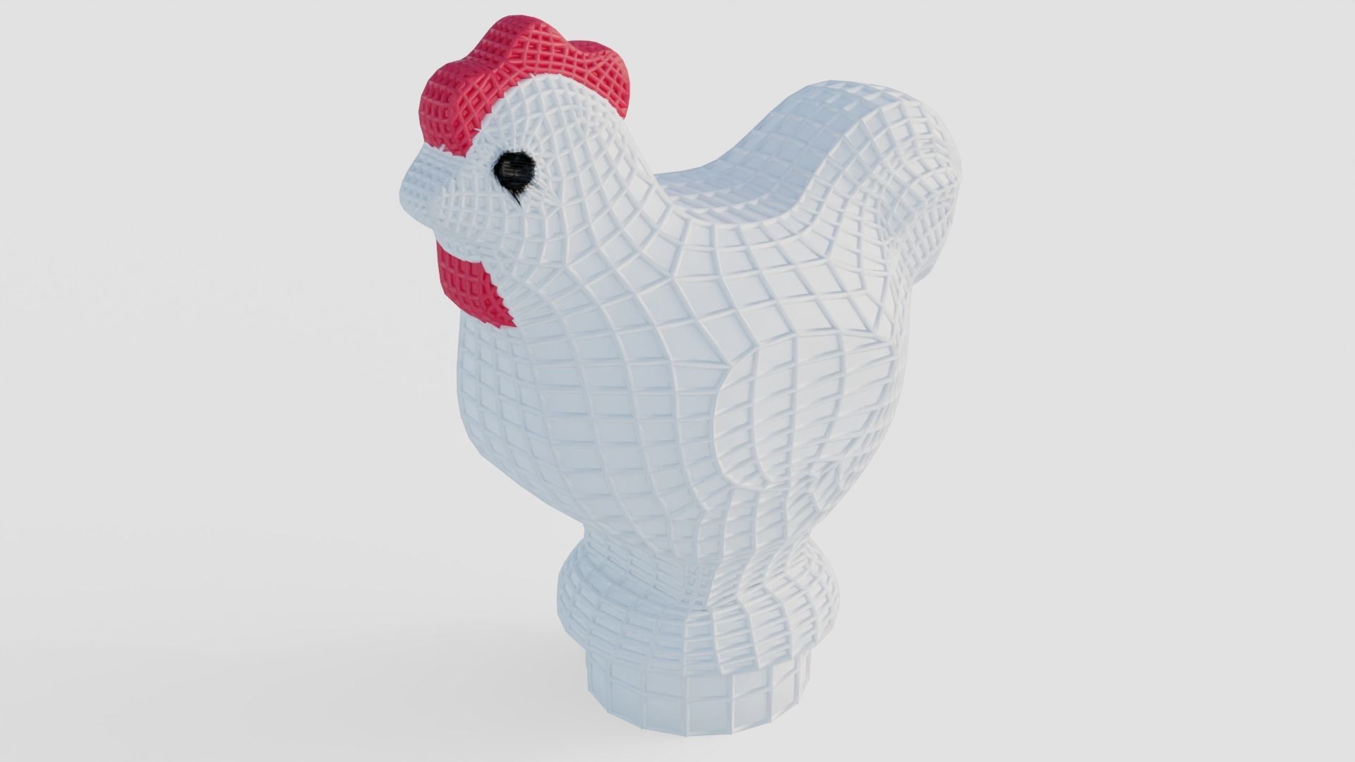 LEGO Chickenfig 3D model rigged | CGTrader