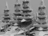 Cyberpunk Emperor Mega city Towers 3D model | CGTrader