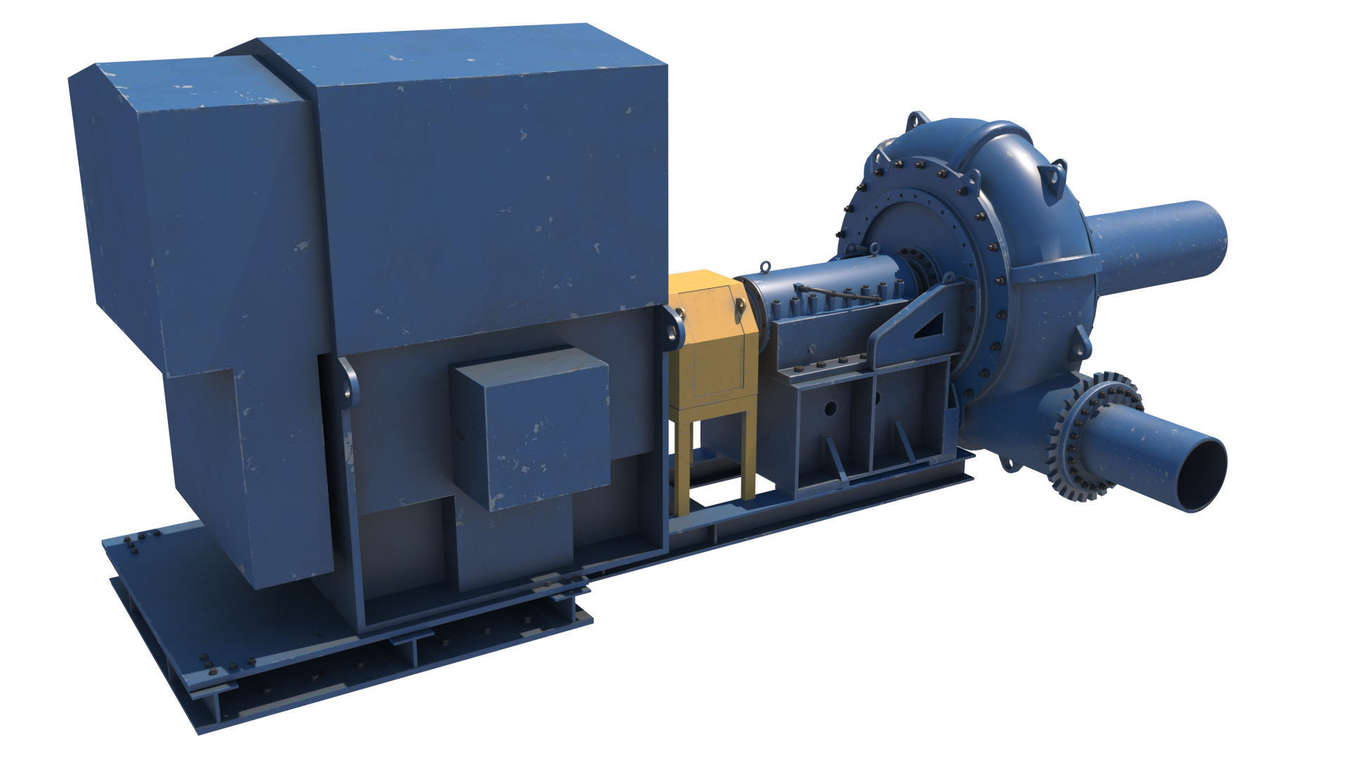 bomba de alim de hidrociclones 3D model | CGTrader