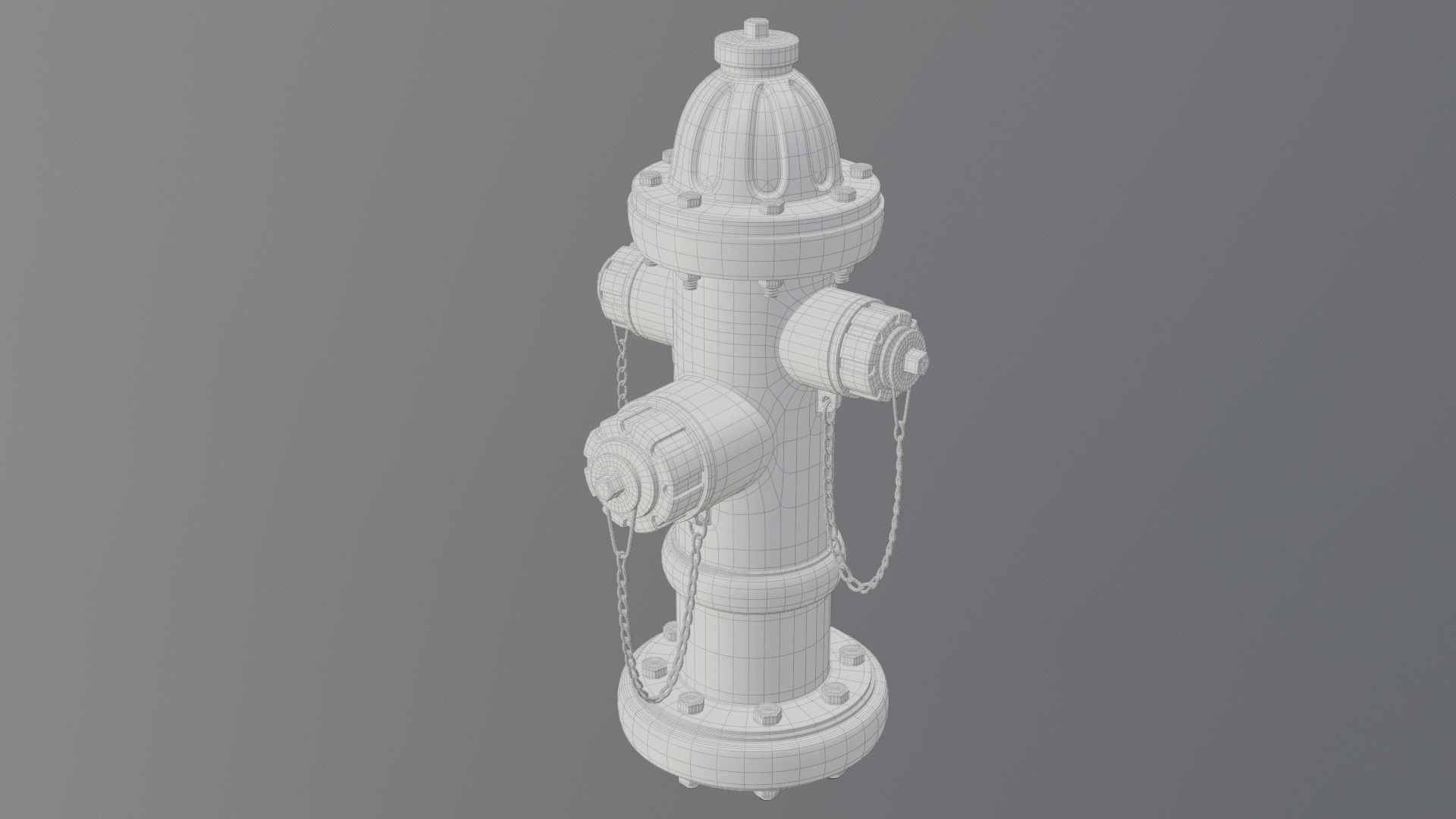 3D model Fire Hydrant Low Poly 1A VR / AR / low-poly | CGTrader