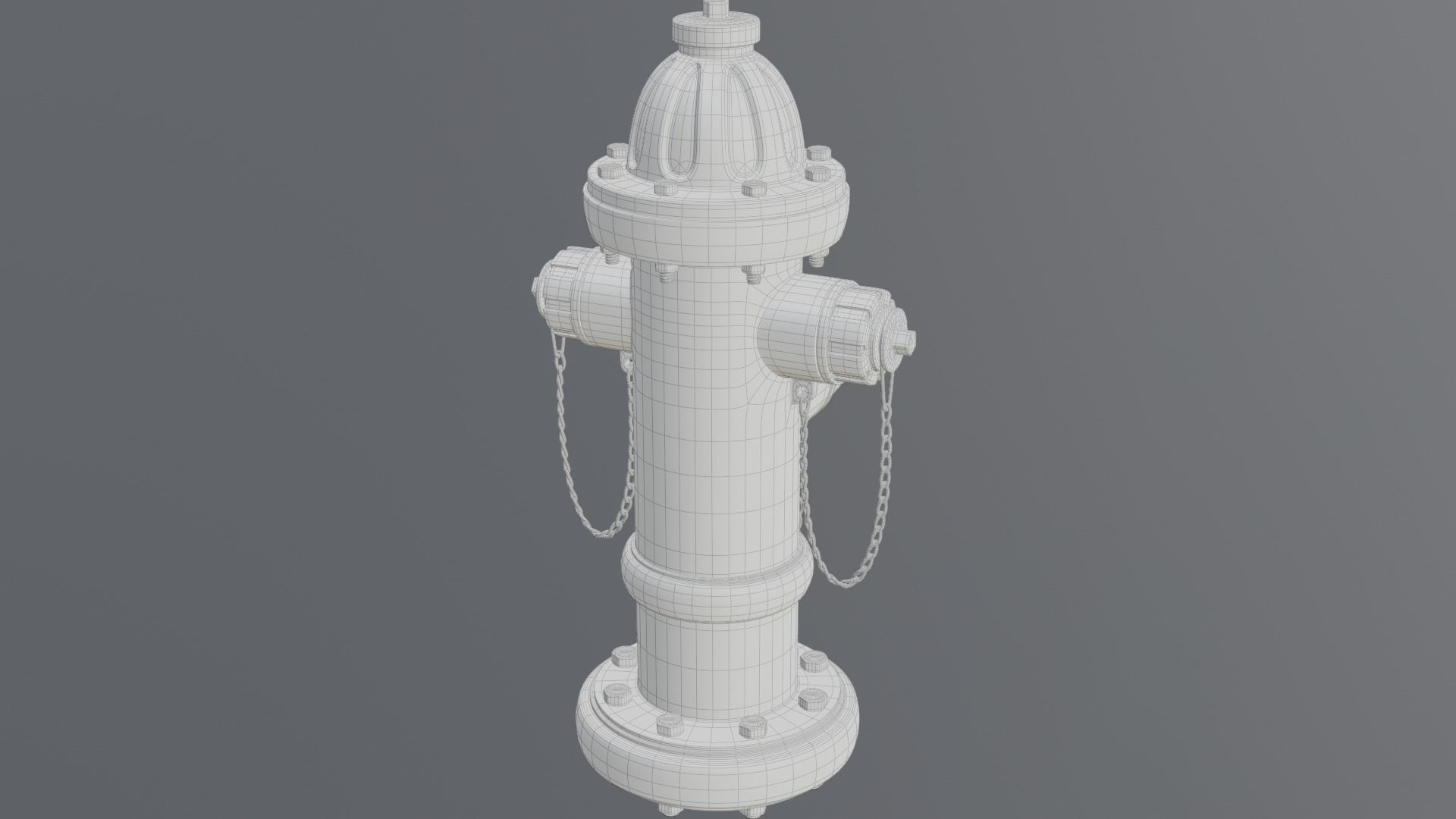 3D model Fire Hydrant Low Poly 1A VR / AR / low-poly | CGTrader
