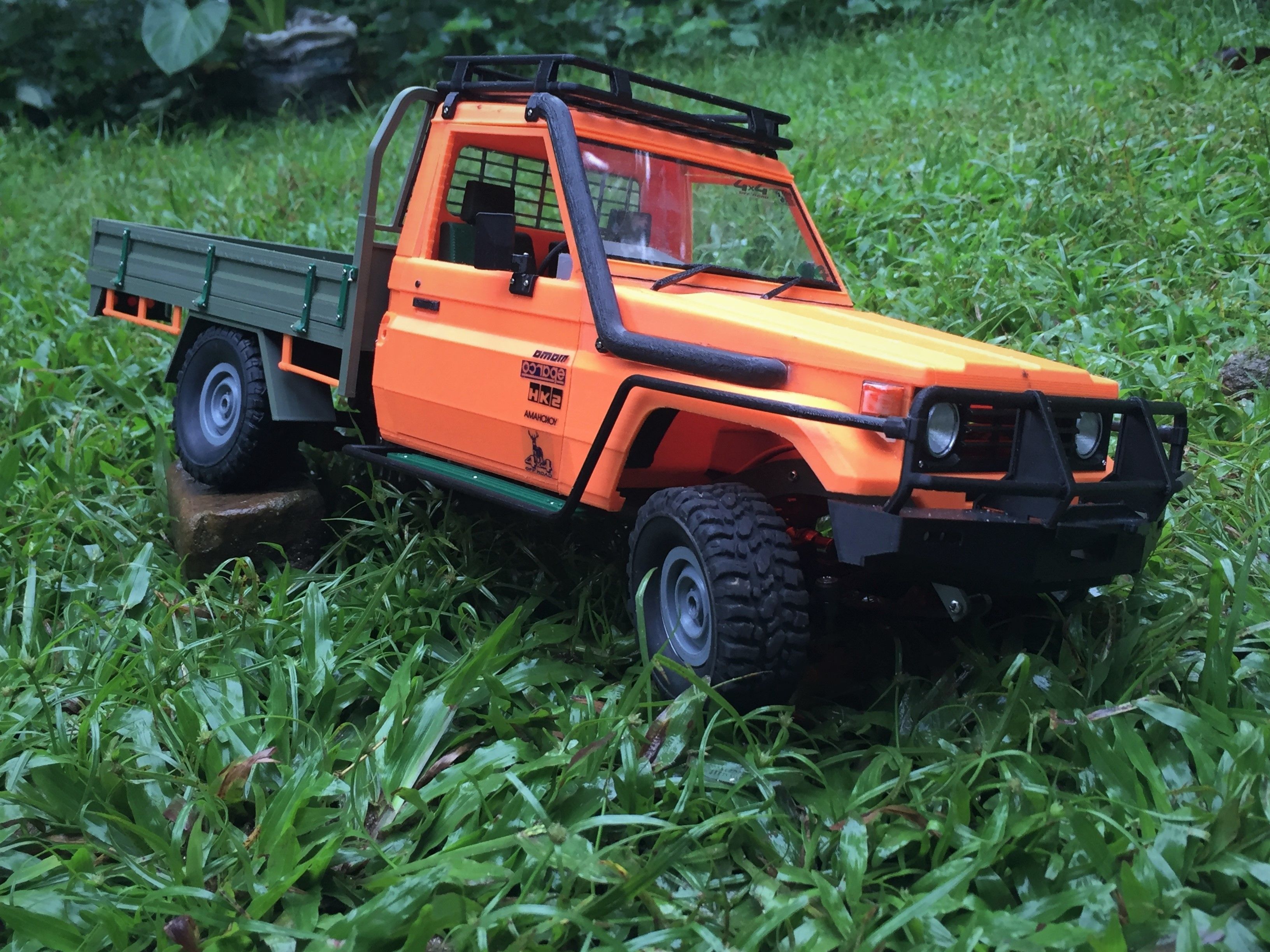 Toyota land cruiser lc75 RC pick up truck 1 to 16 WPL scale 3D model 3D ...