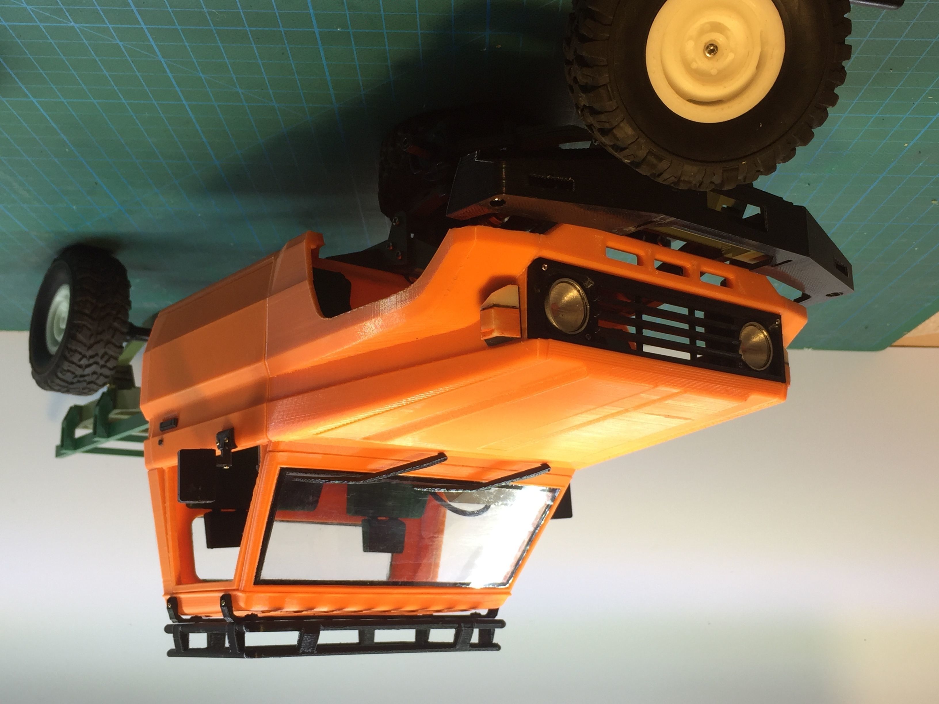 Toyota land cruiser lc75 RC pick up truck 1 to 16 WPL scale 3D model 3D ...