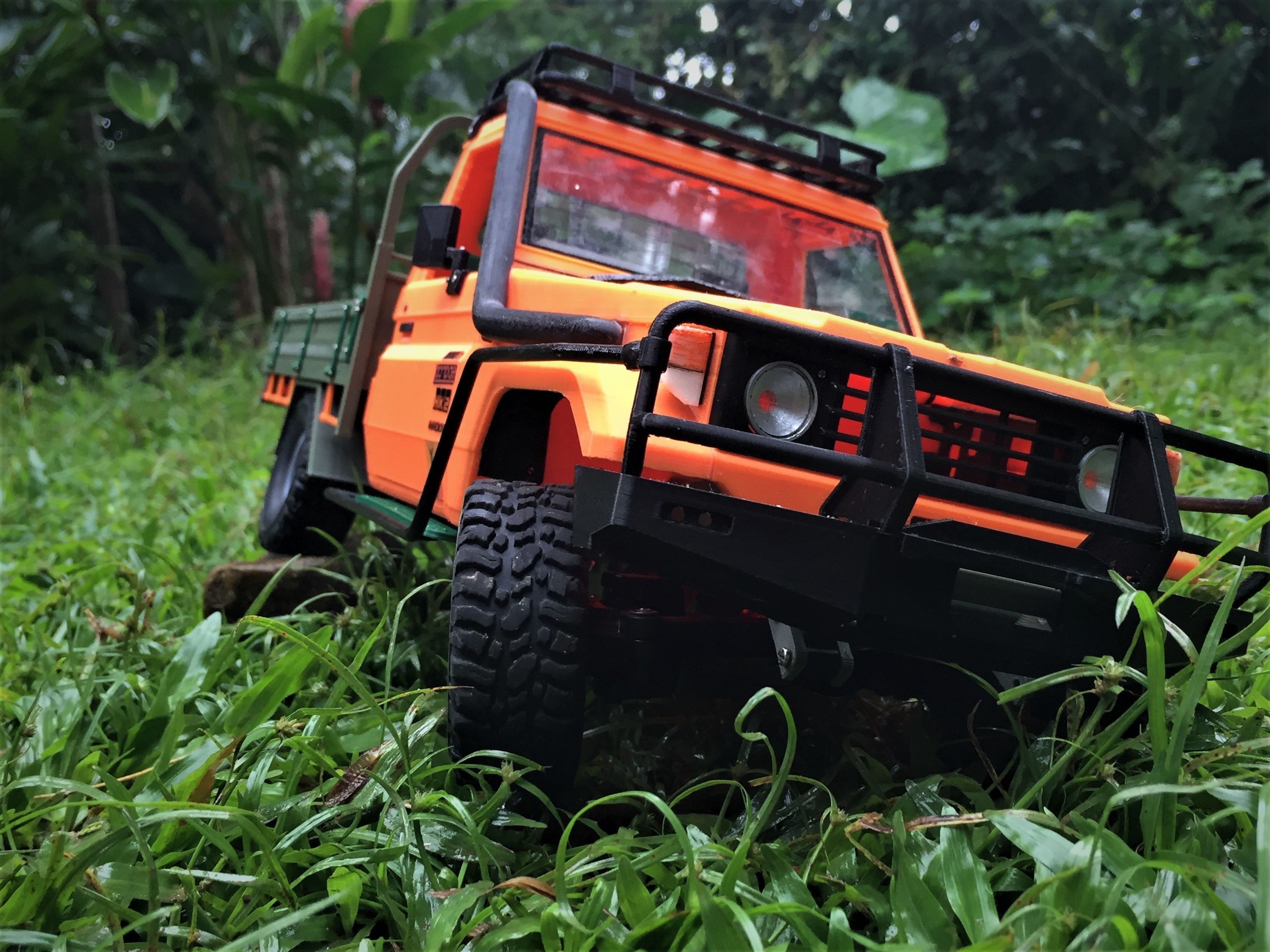 Toyota land cruiser lc75 RC pick up truck 1 to 16 WPL scale 3D model 3D ...