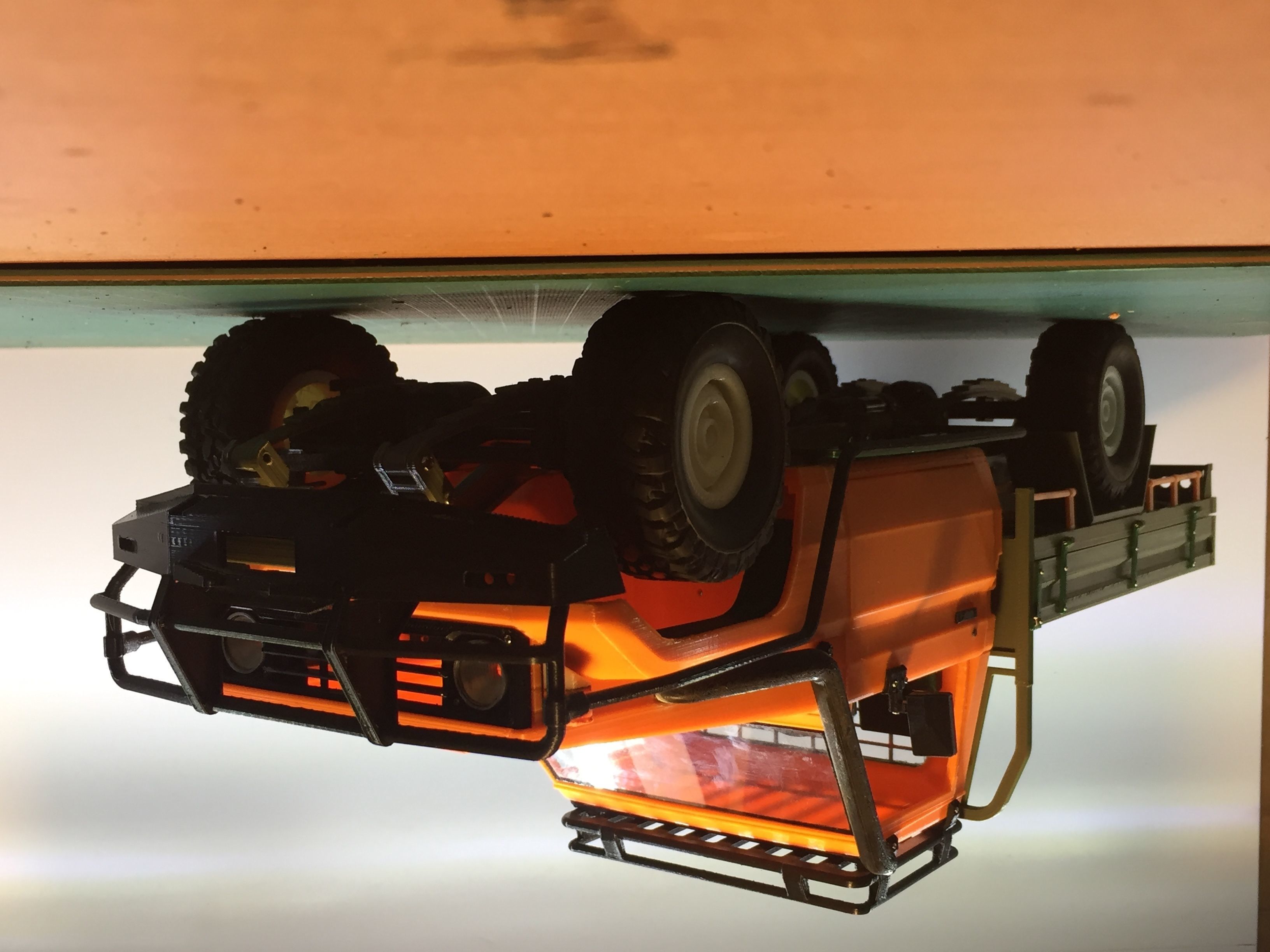 Toyota land cruiser lc75 RC pick up truck 1 to 16 WPL scale 3D model 3D ...