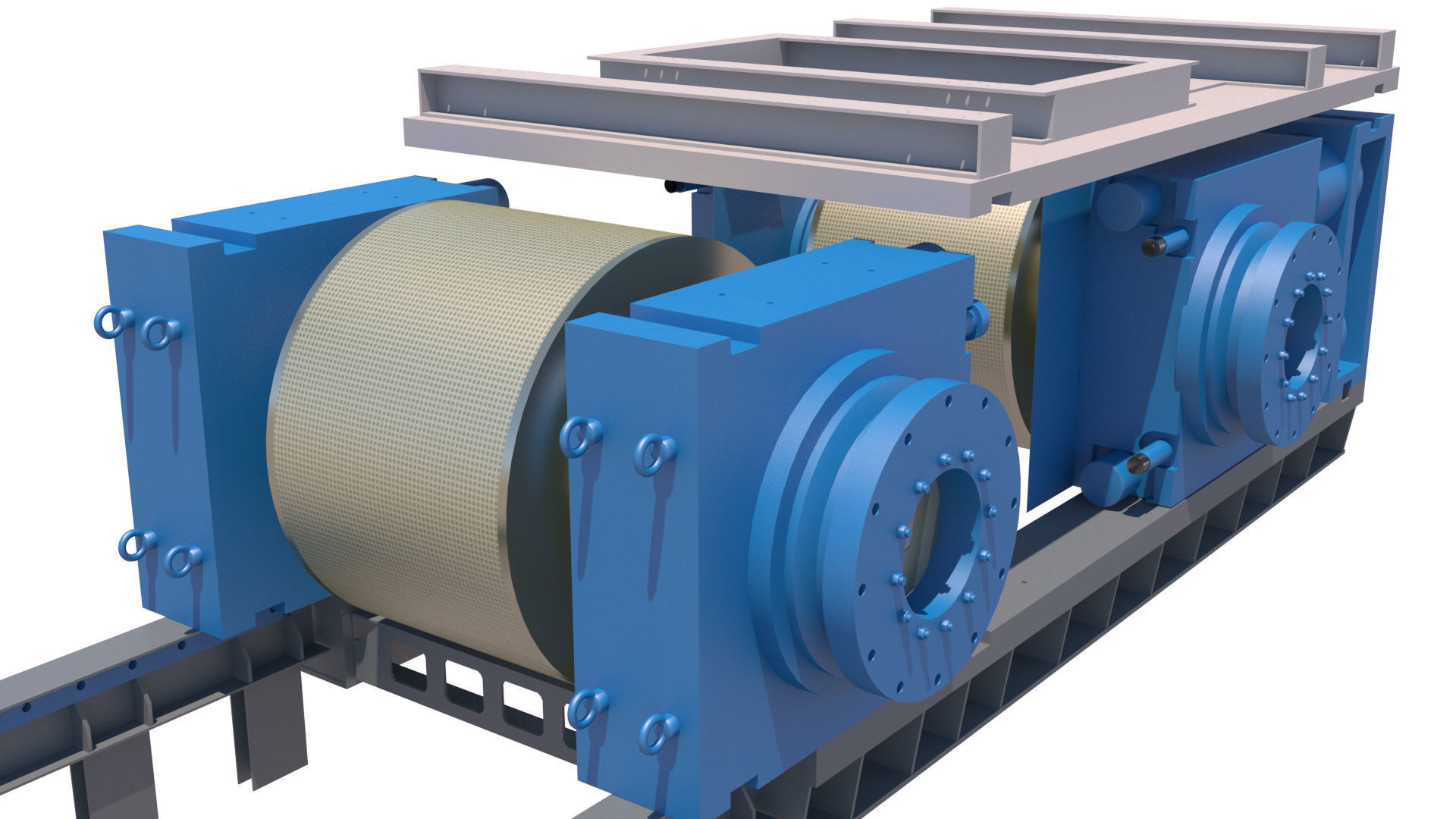 model hpgr pulverizer machine 3D model | CGTrader