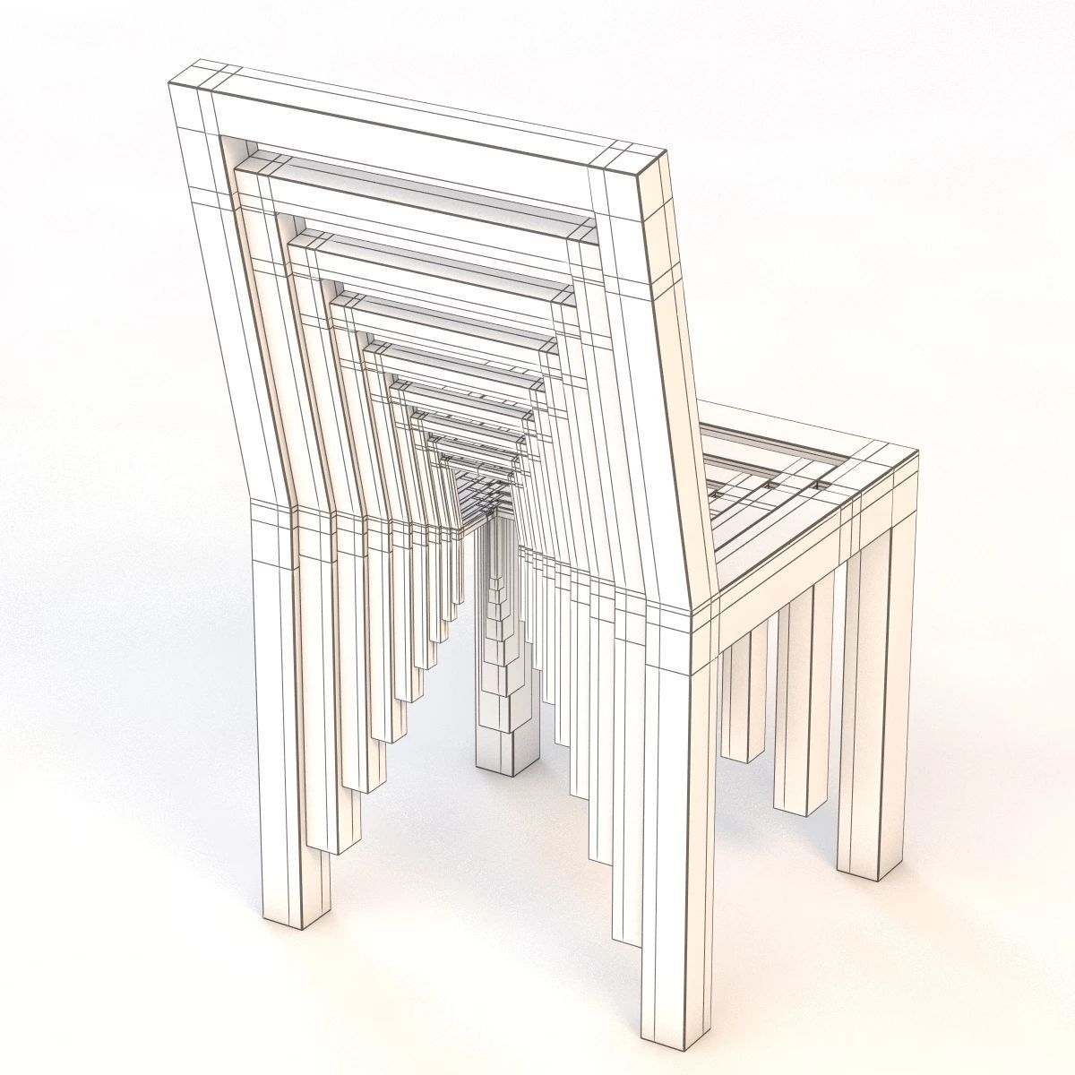 Inception Chair 3D model | CGTrader