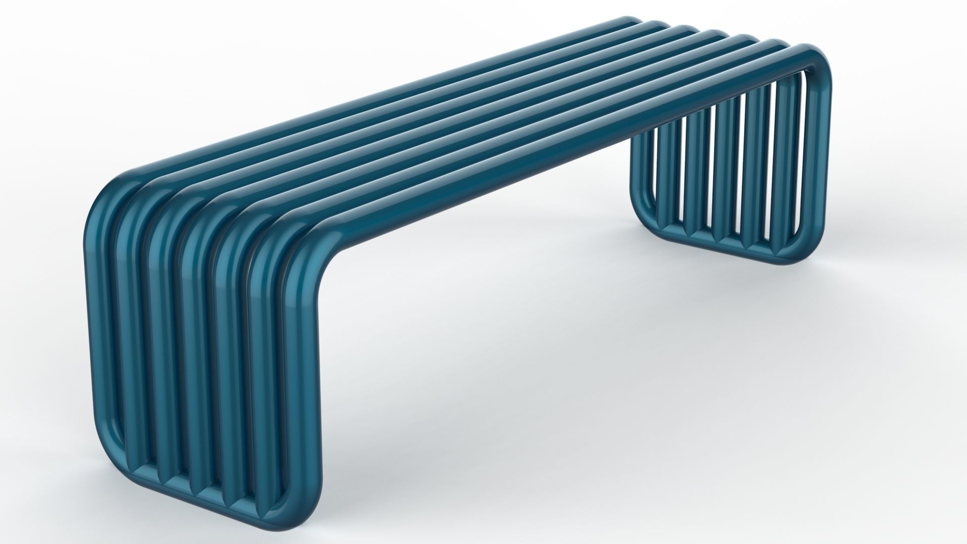 3D model pipe bench VR / AR / low-poly | CGTrader