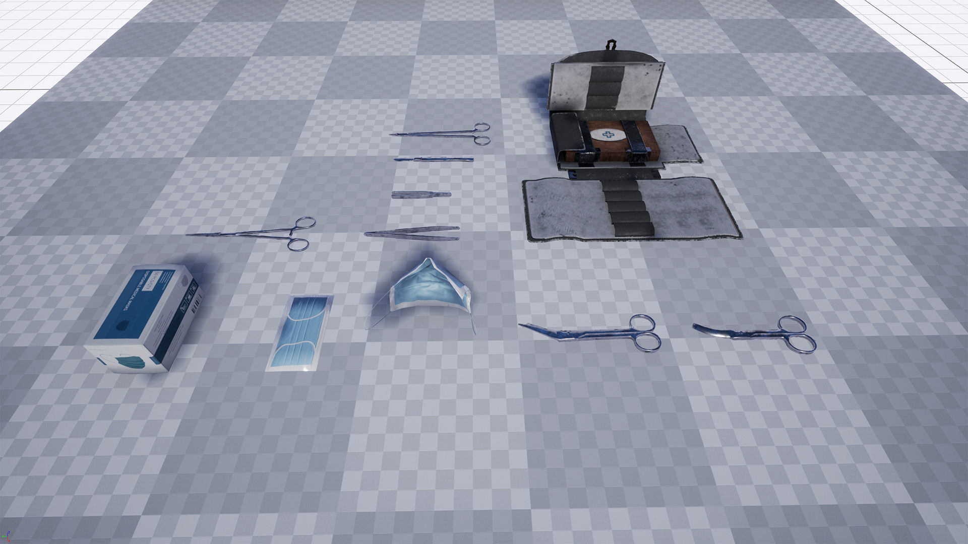3D model Surgical Set 11 Assets VR / AR / low-poly | CGTrader