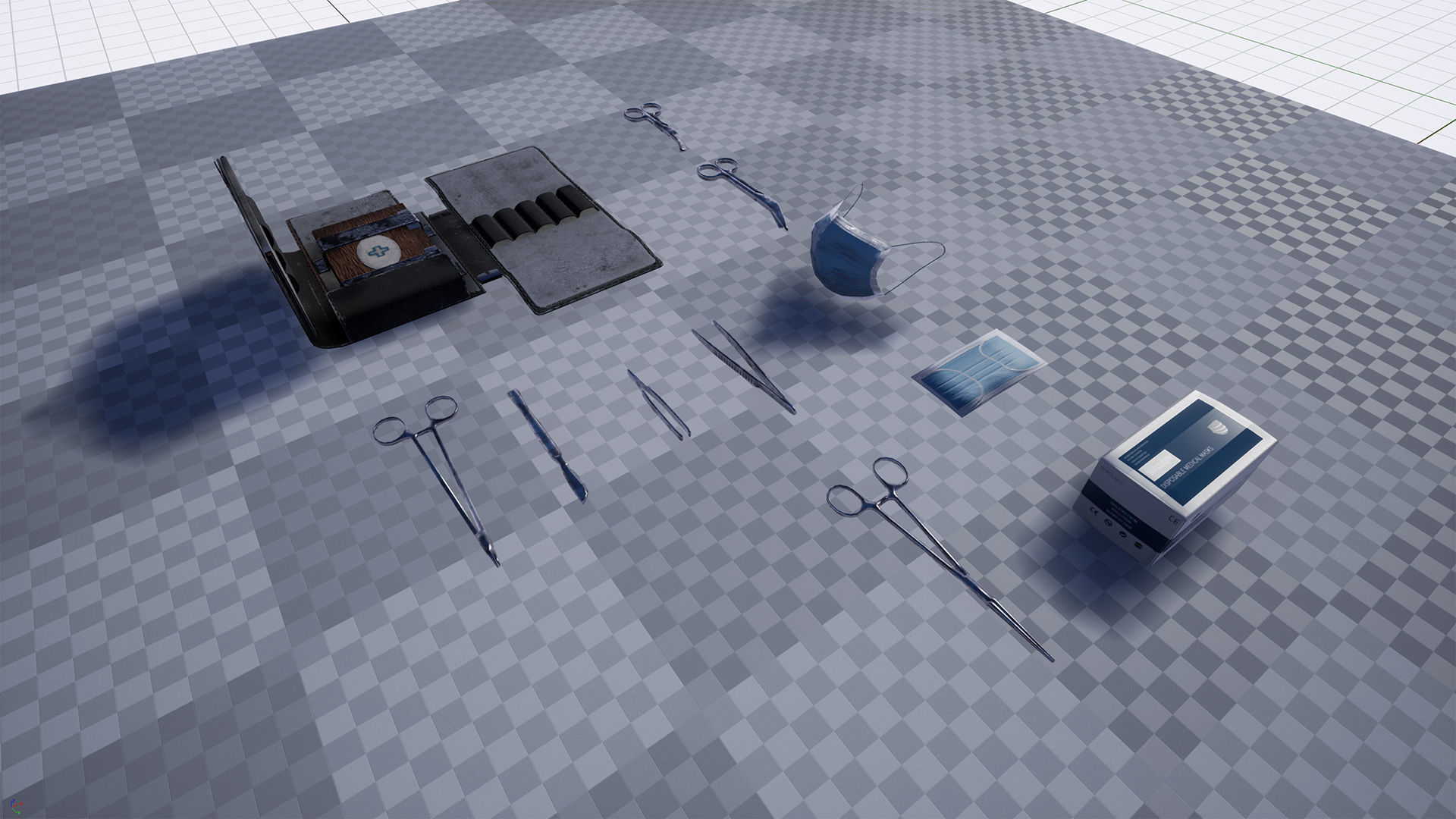 3D model Surgical Set 11 Assets VR / AR / low-poly | CGTrader